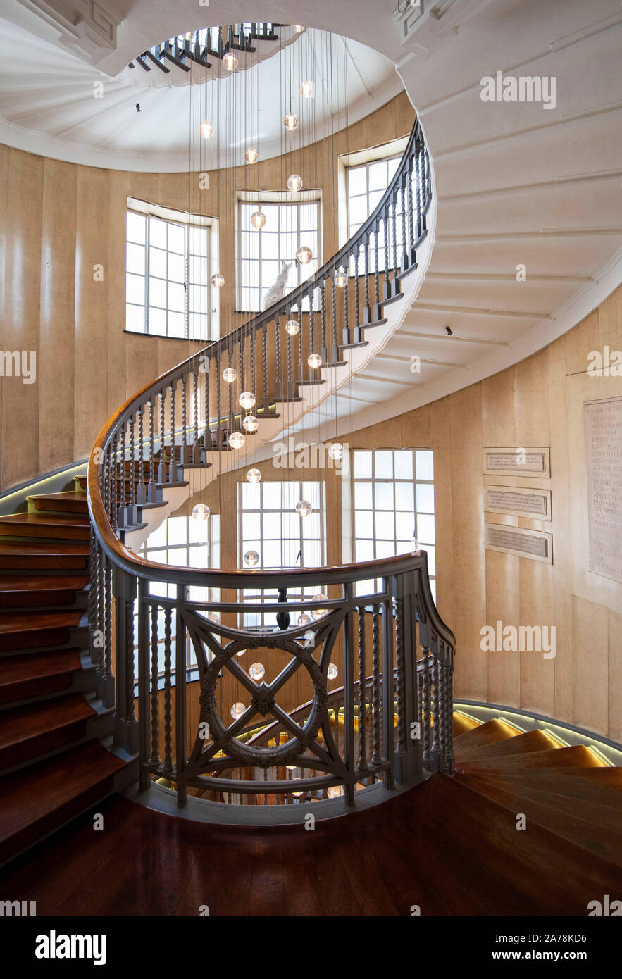 The Spiral Staircase at Heal's Department Store in London, England UK ...