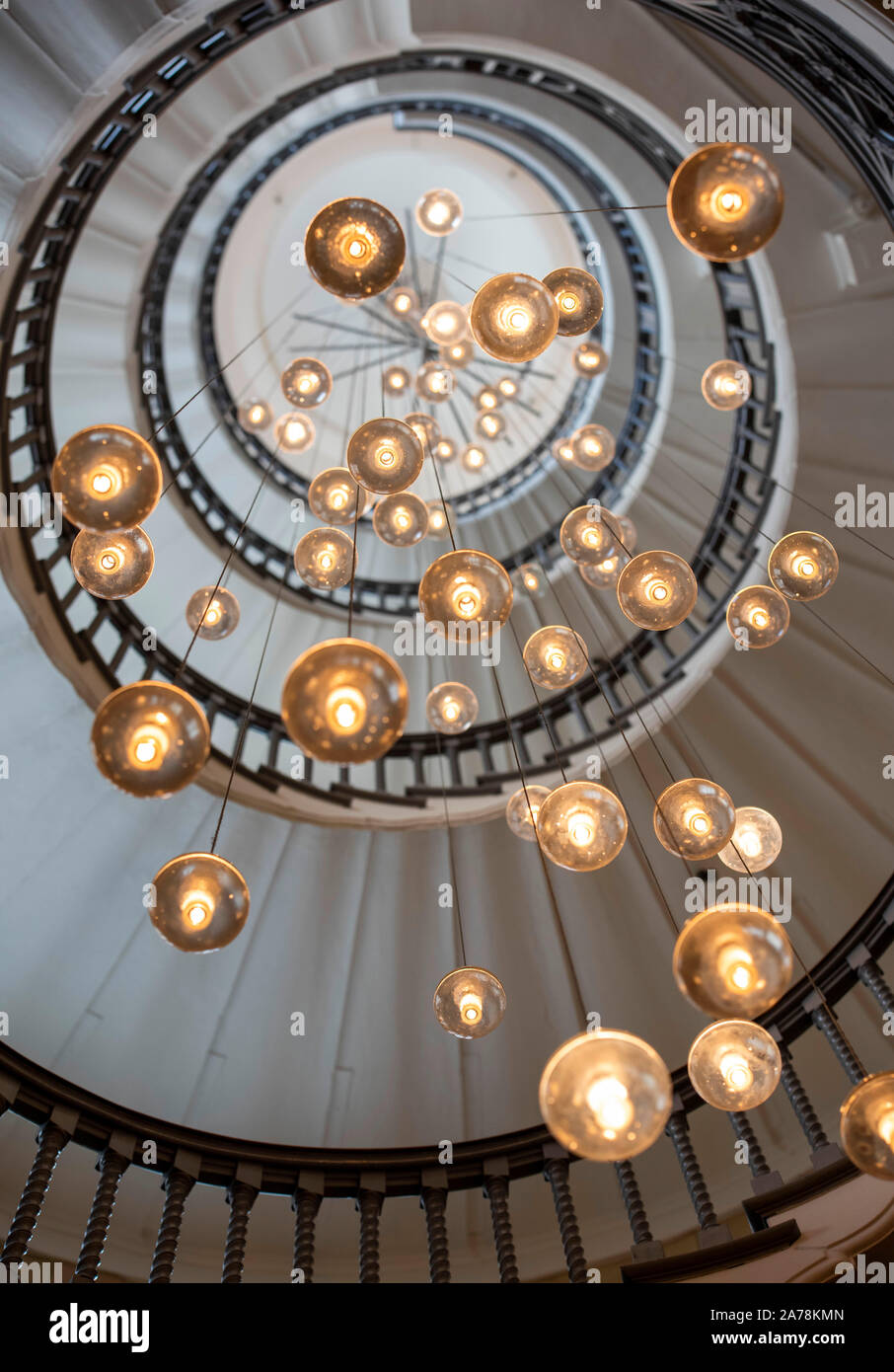 The Spiral Staircase at Heal's Department Store in London, England UK ...
