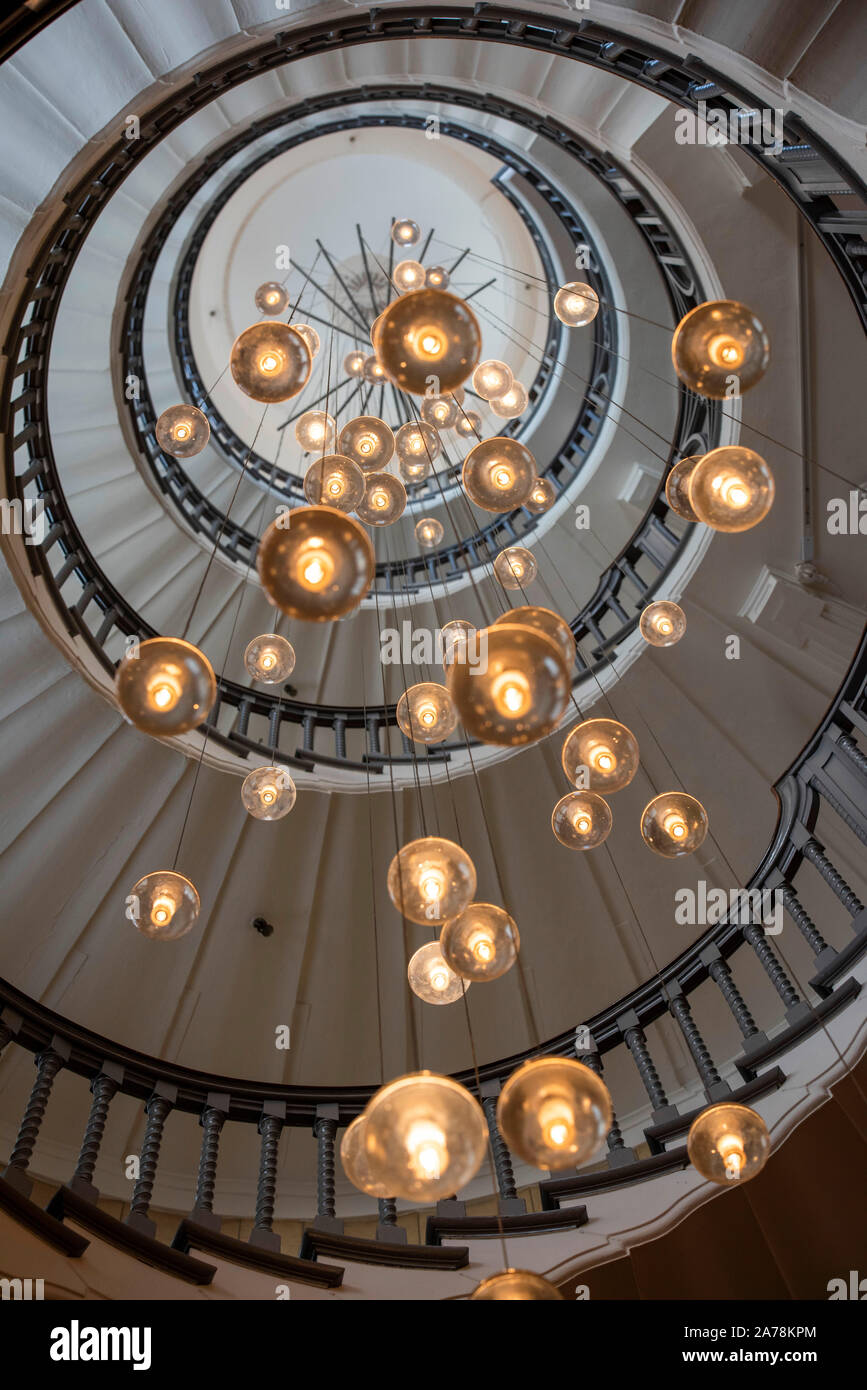The Spiral Staircase at Heal's Department Store in London, England UK ...