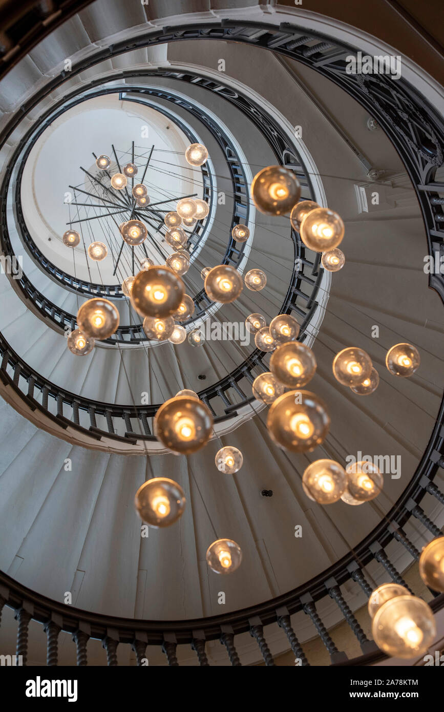 The Spiral Staircase at Heal's Department Store in London, England UK ...