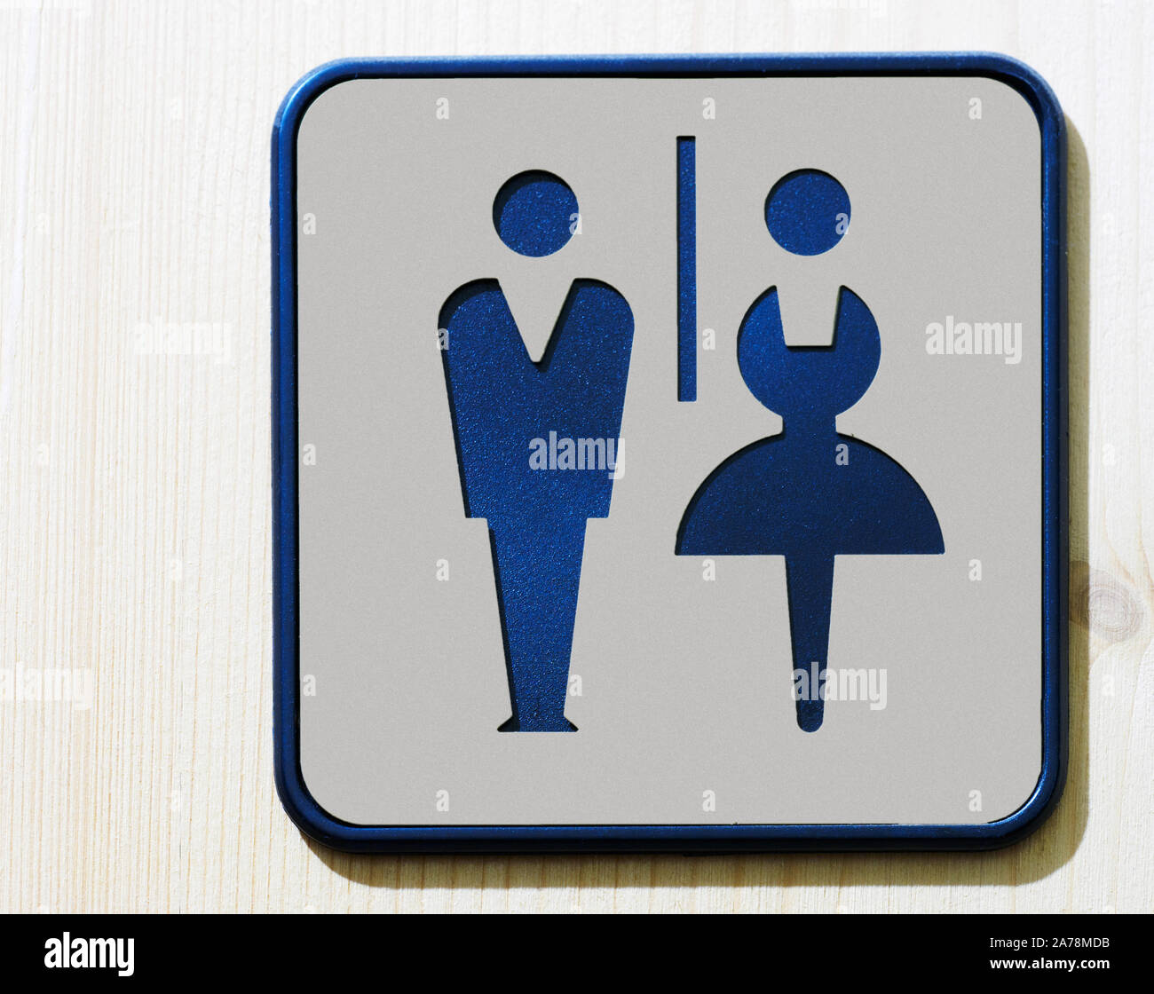 Toilet sign home hi-res stock photography and images - Alamy