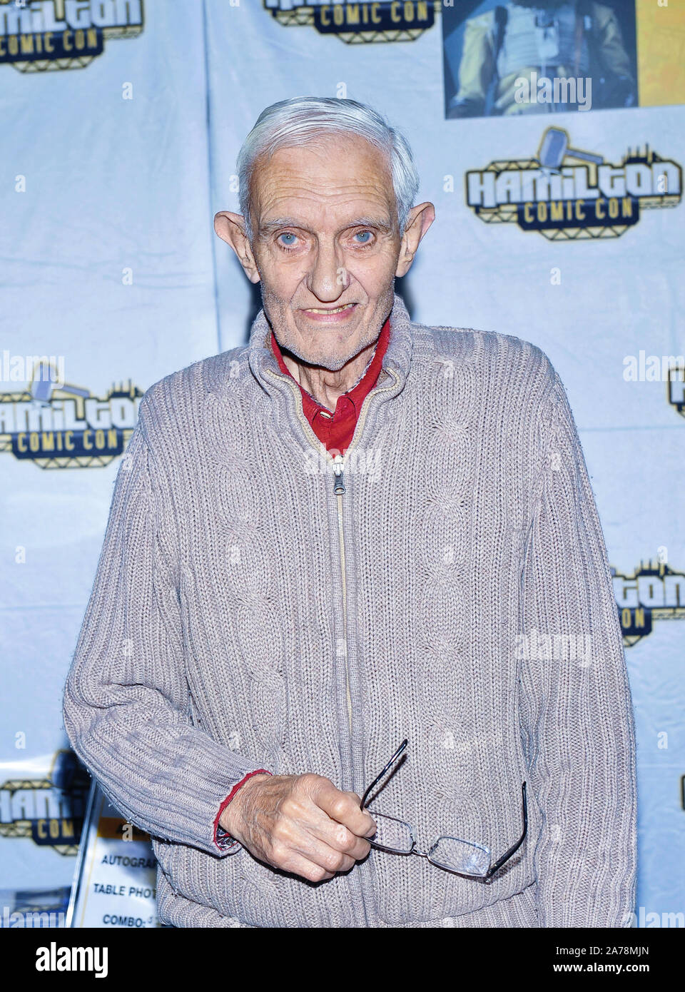 19 October 2019 - Hamilton, Ontario, Canada. Actor Alan Harris (best ...