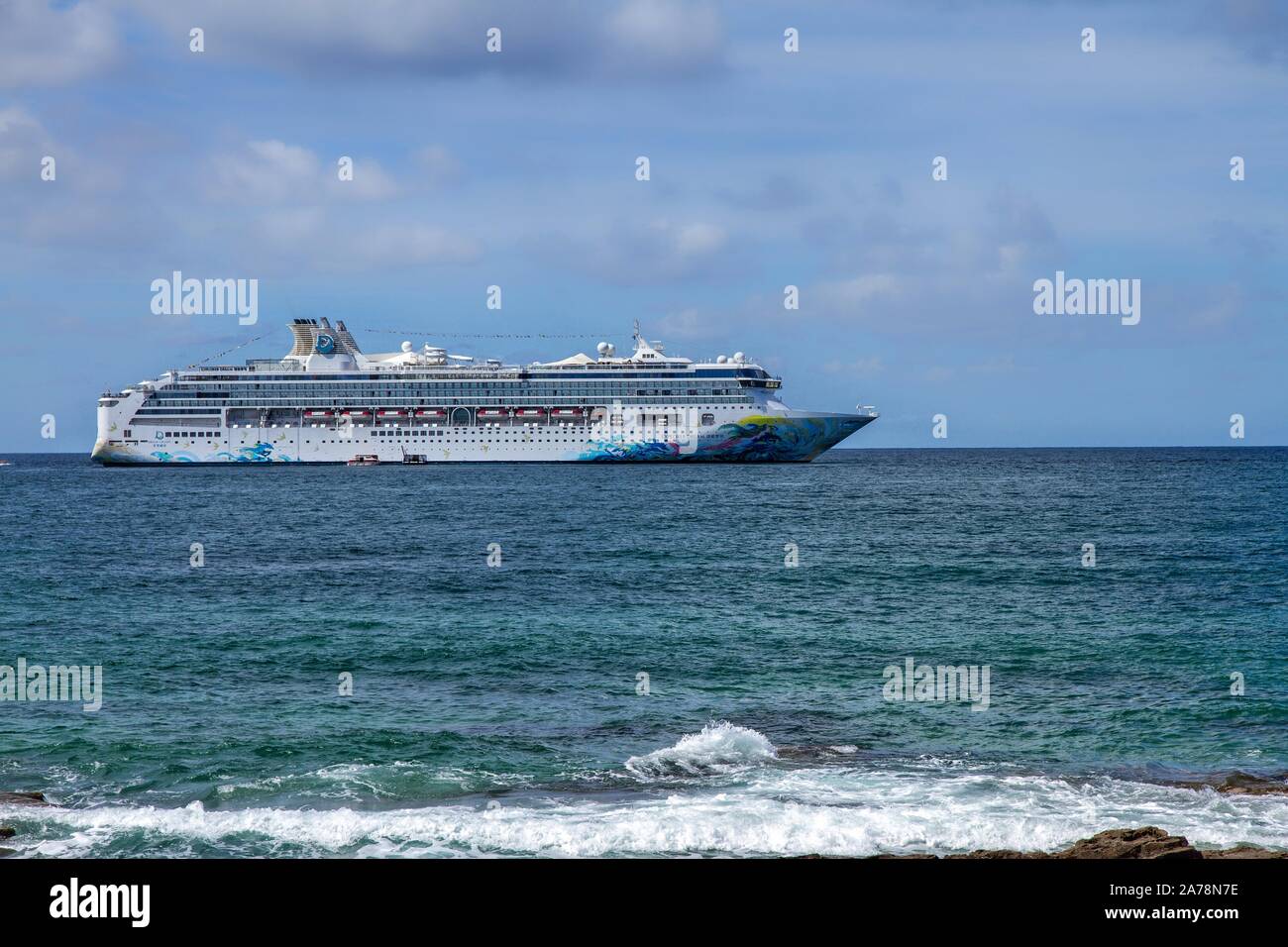 Explorer Dream cruise ship Mooloolaba Sunshine Coast Queensland ...