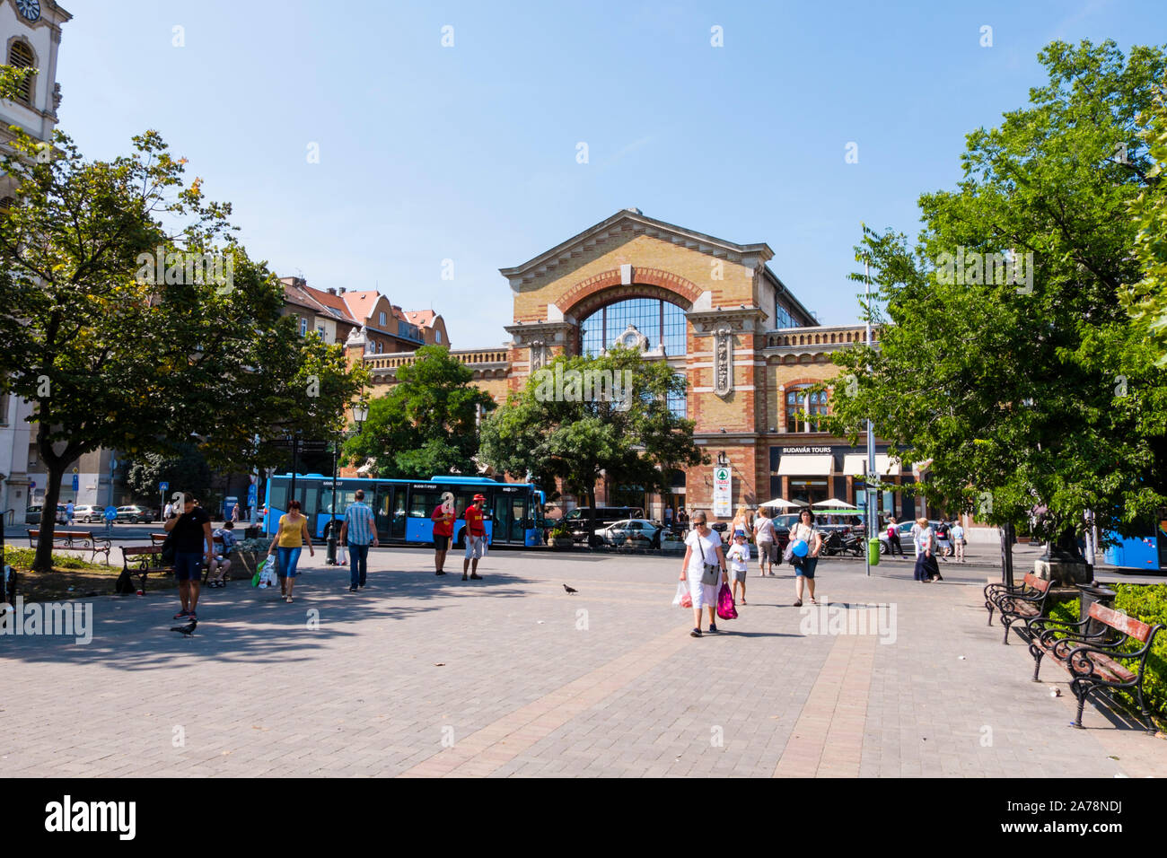 Market hall at batthyany ter hi-res stock photography and images - Alamy