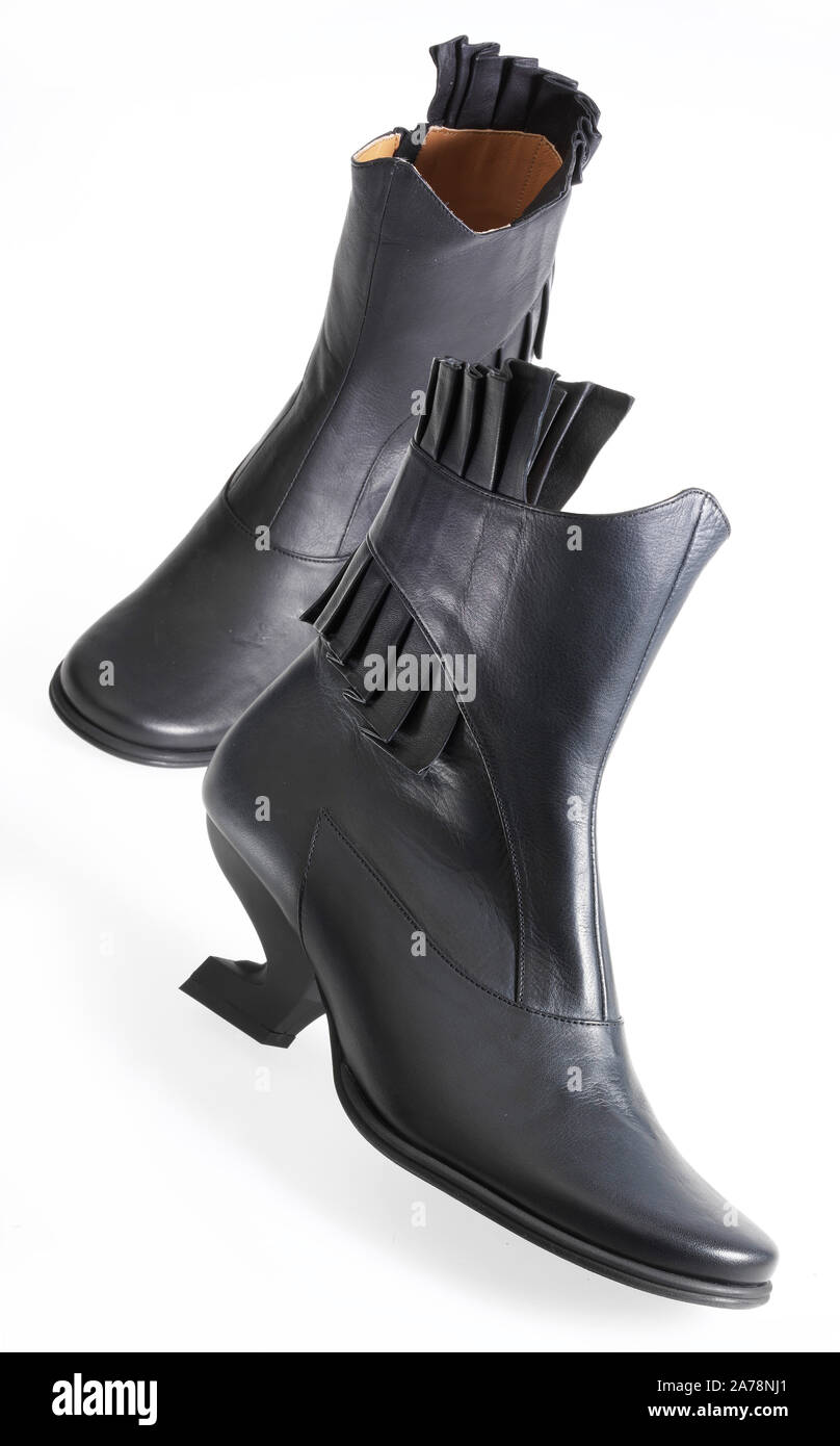 shoes on white underground Stock Photo - Alamy