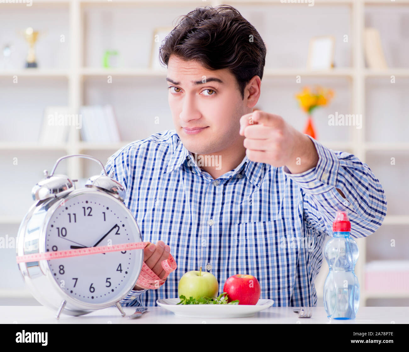 The concept of slow service in the restaurant Stock Photo - Alamy