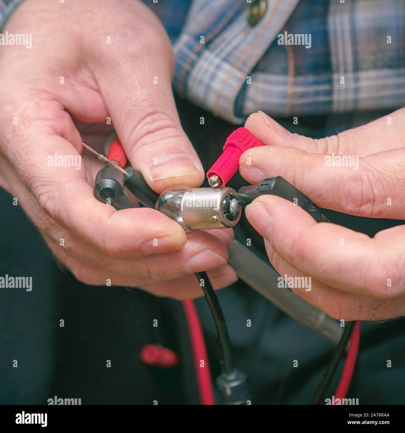 Electrical Light Bulb Test High Resolution Stock Photography and Images ...