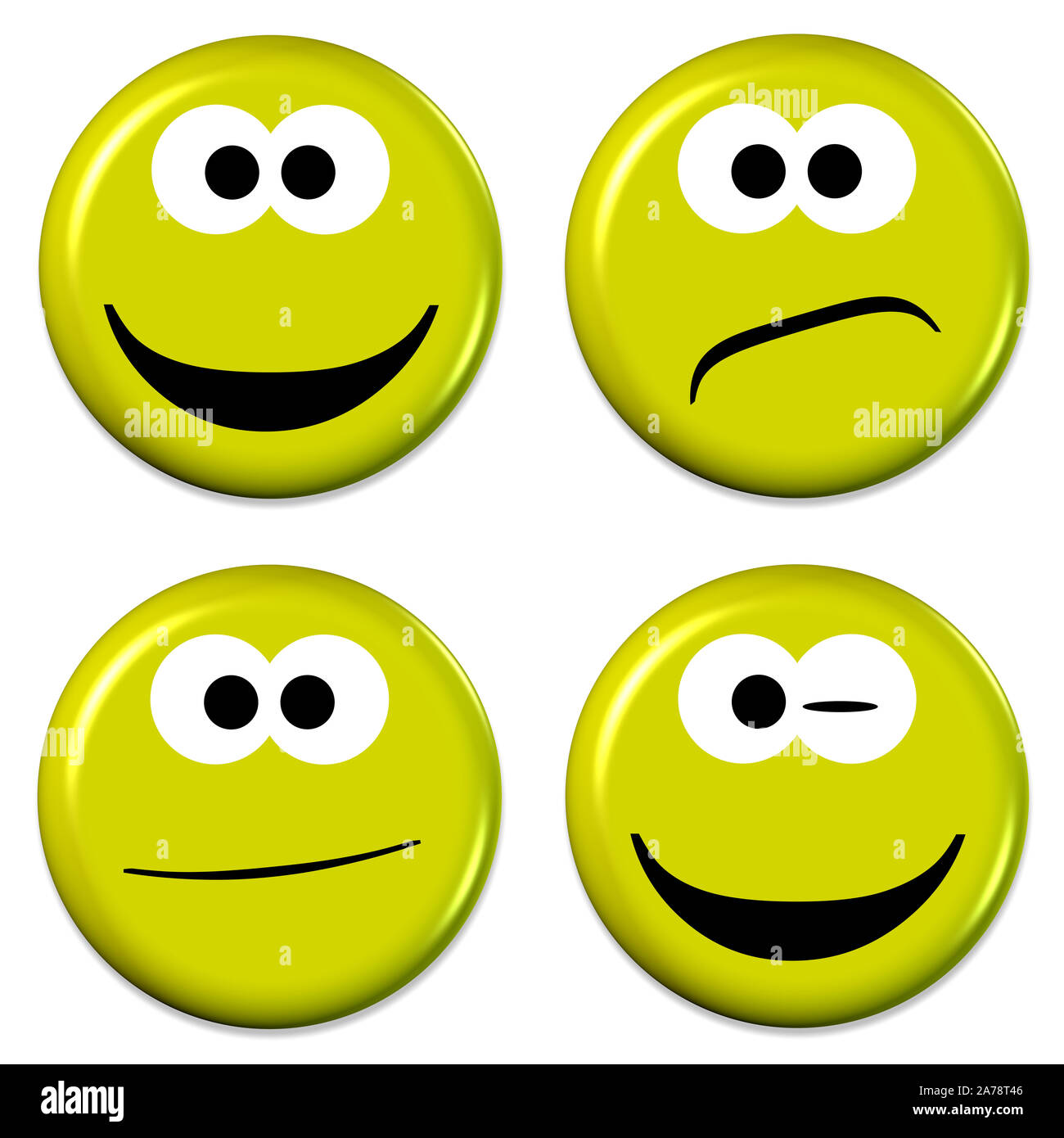 Different emojis hi-res stock photography and images - Alamy