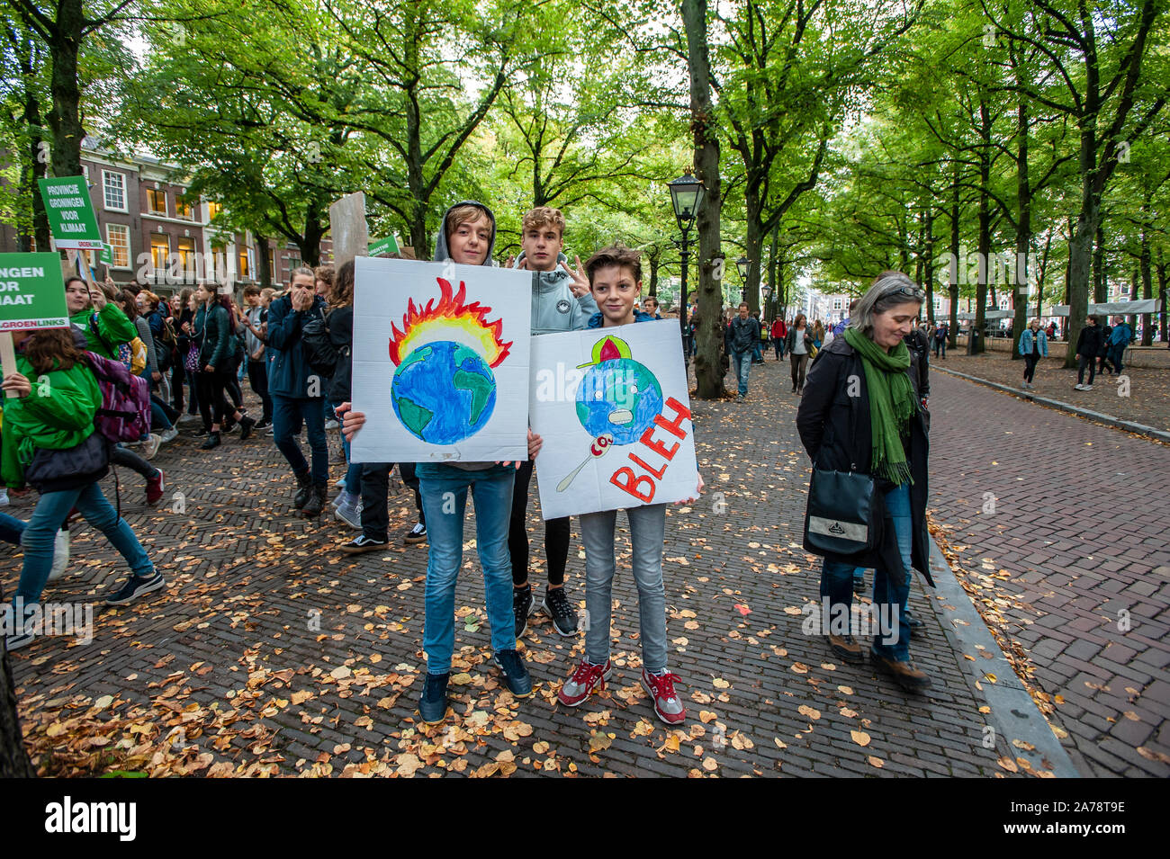 The Hague, The Netherlands. Thursday 27th September 2019. An estimated ...