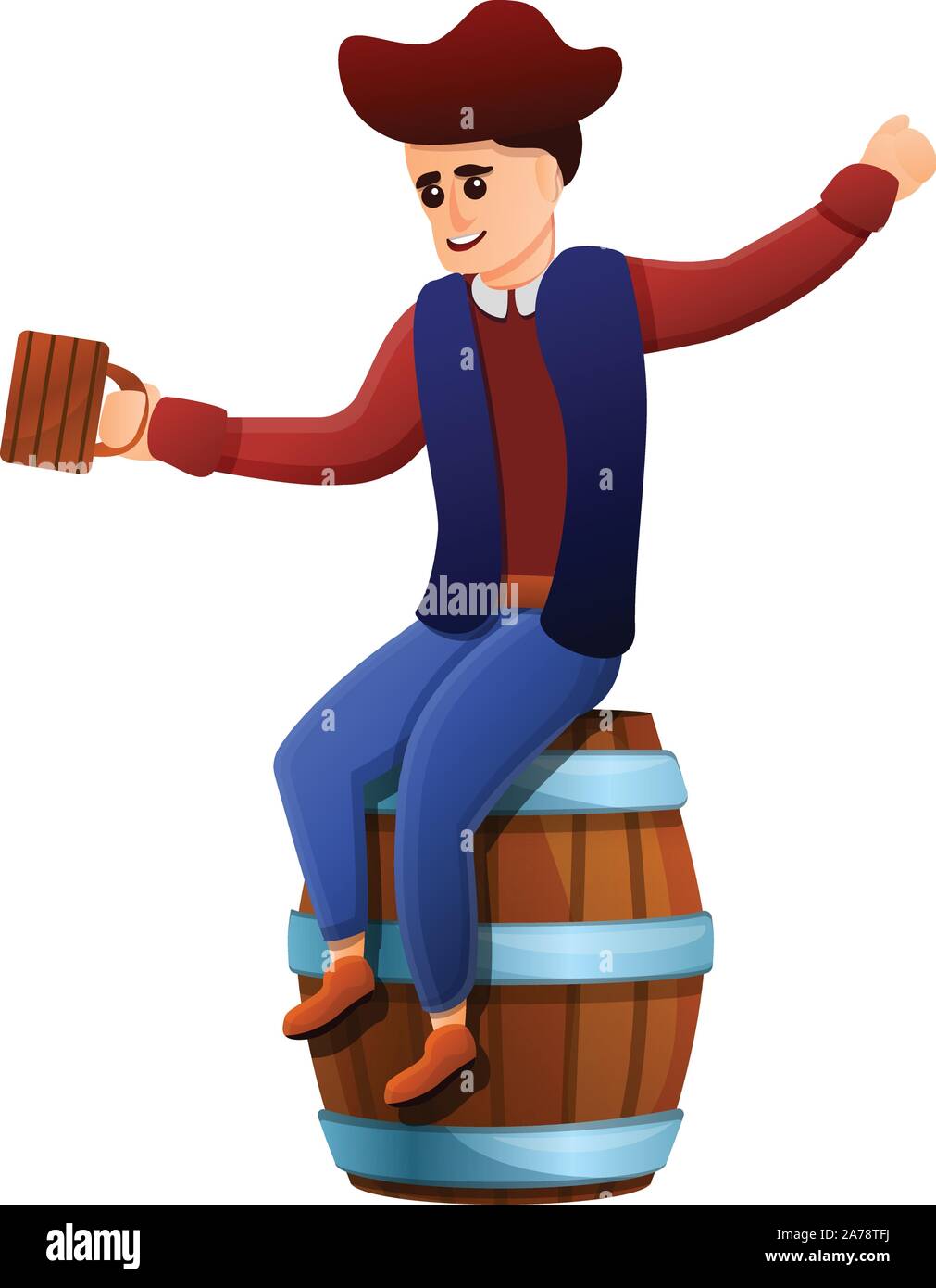 Pirate Barrel Logo
