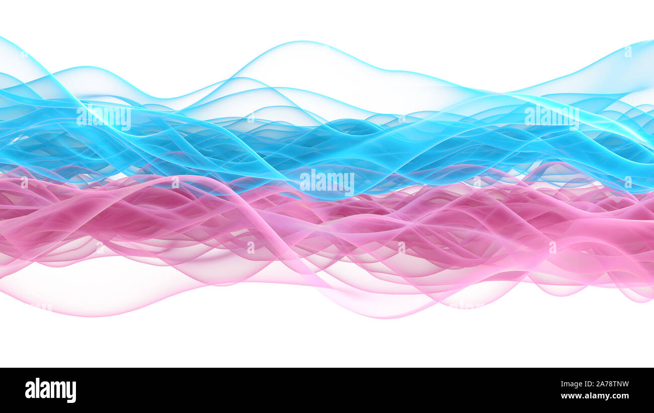 Isolated form of smoke background. 3d rendering, 3d illustration Stock ...