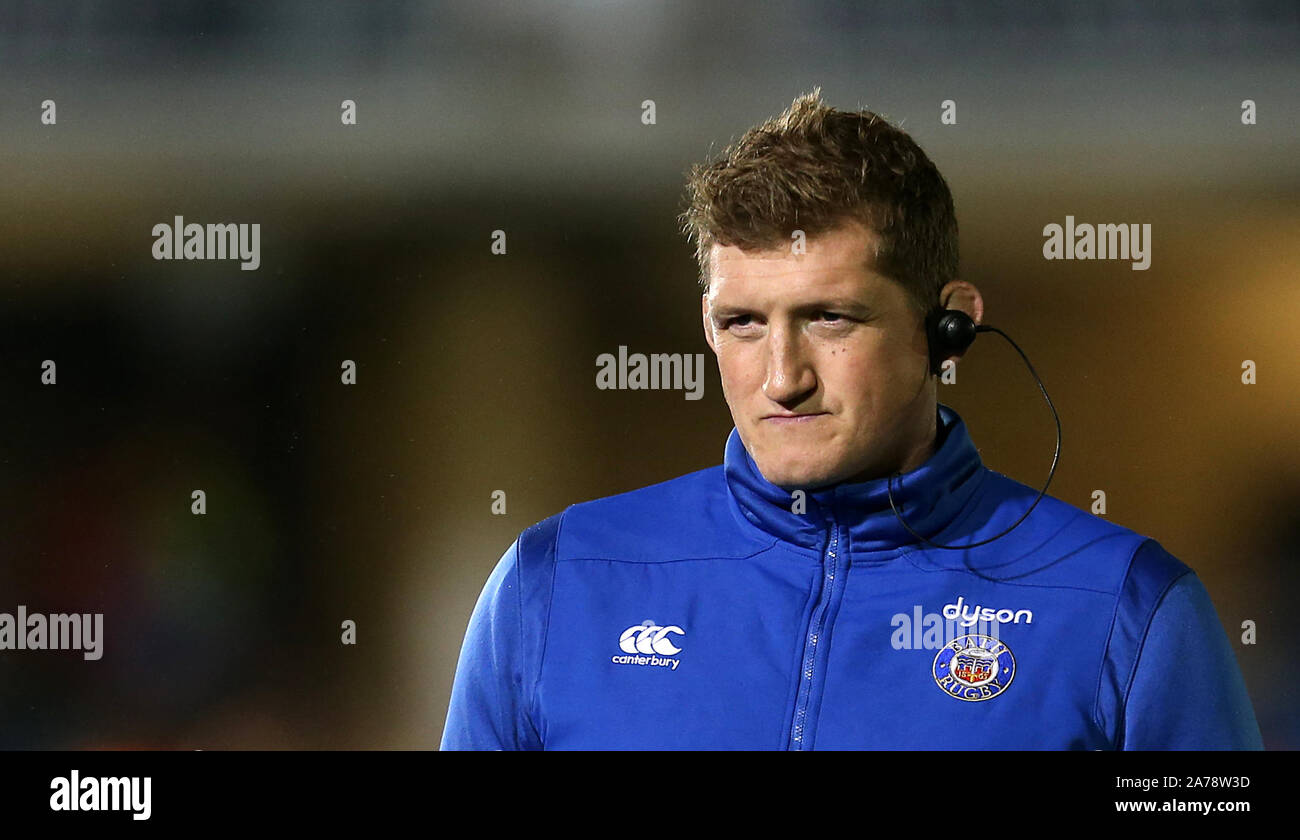 Bath performance and player development director Stuart Hooper Stock ...