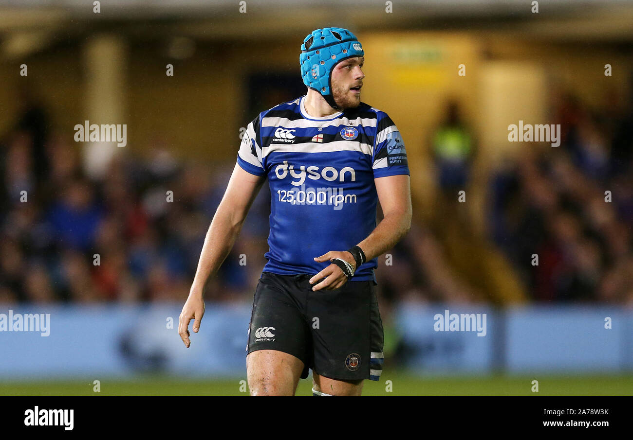 Bath's Zach Mercher Stock Photo - Alamy