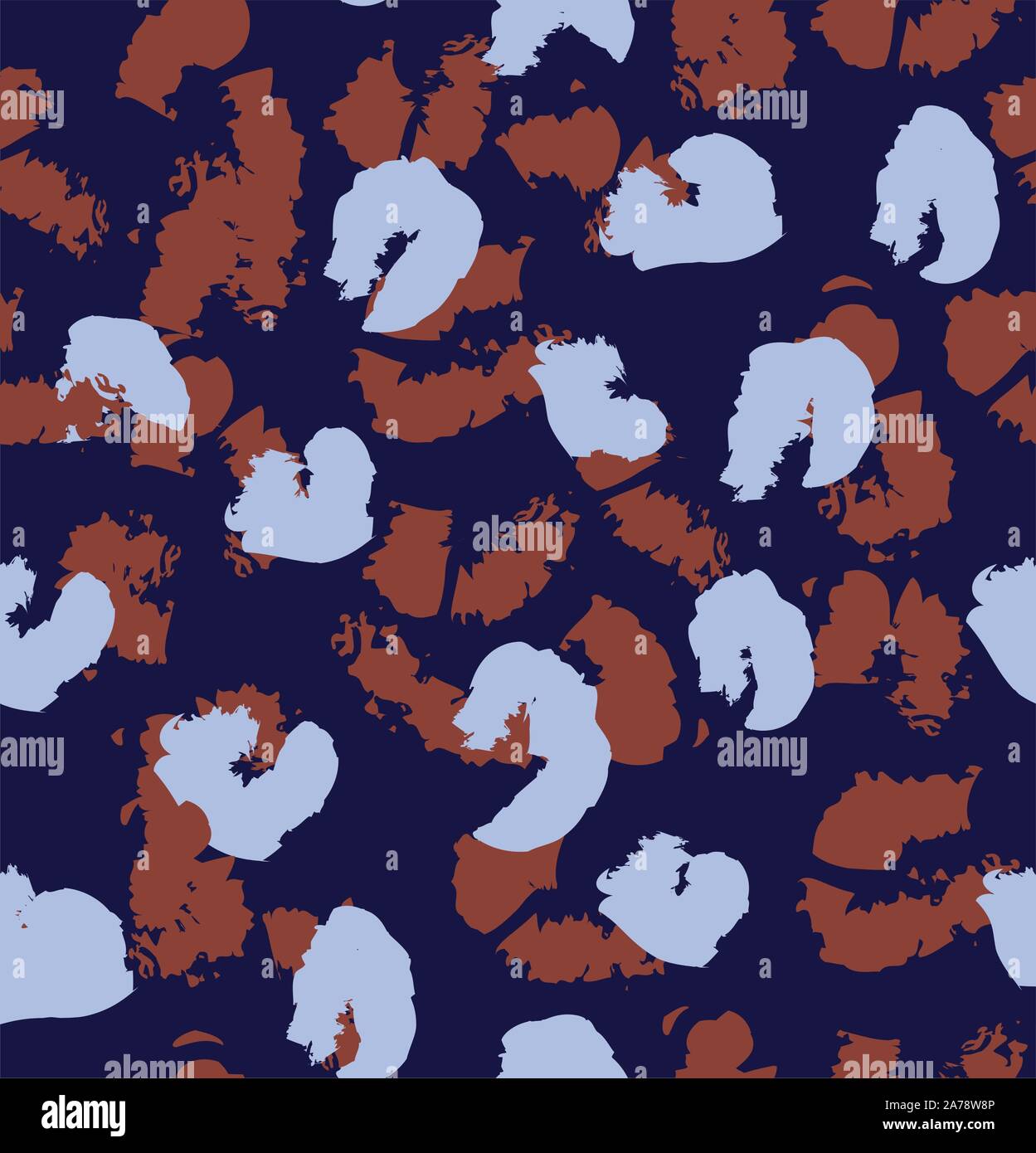 Abstract Colourful Brush Strokes Seamless Pattern in Vector - This is ...