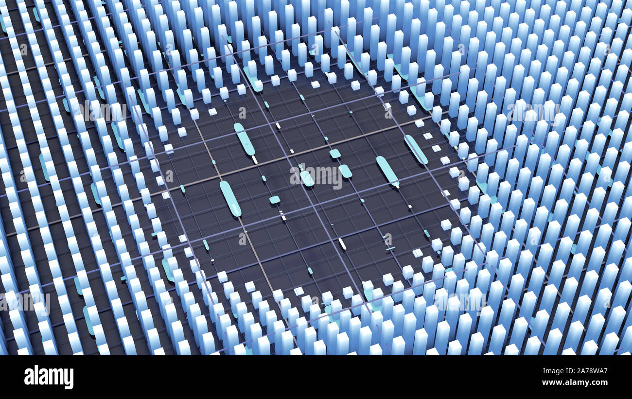 Futuristic technology background. 3d rendering, 3d illustration Stock ...