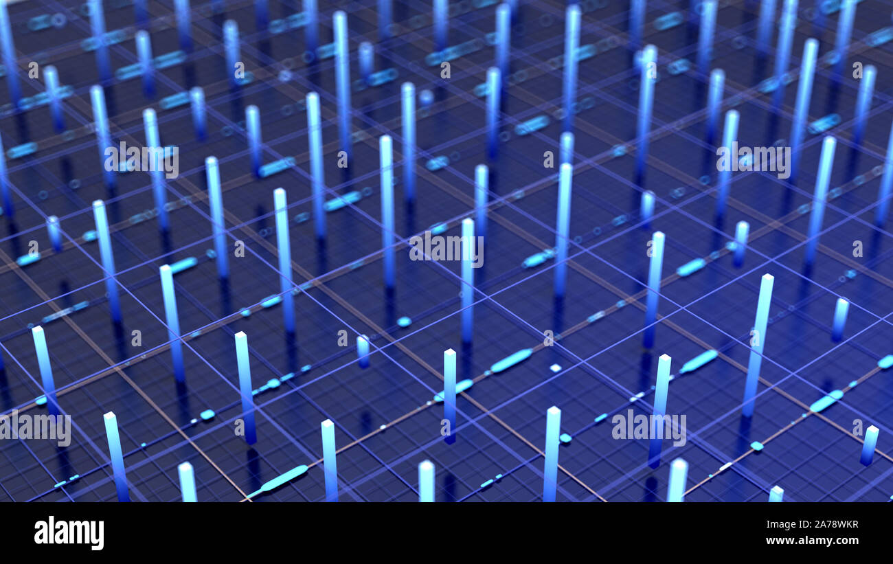 Futuristic technology background. 3d rendering, 3d illustration Stock ...