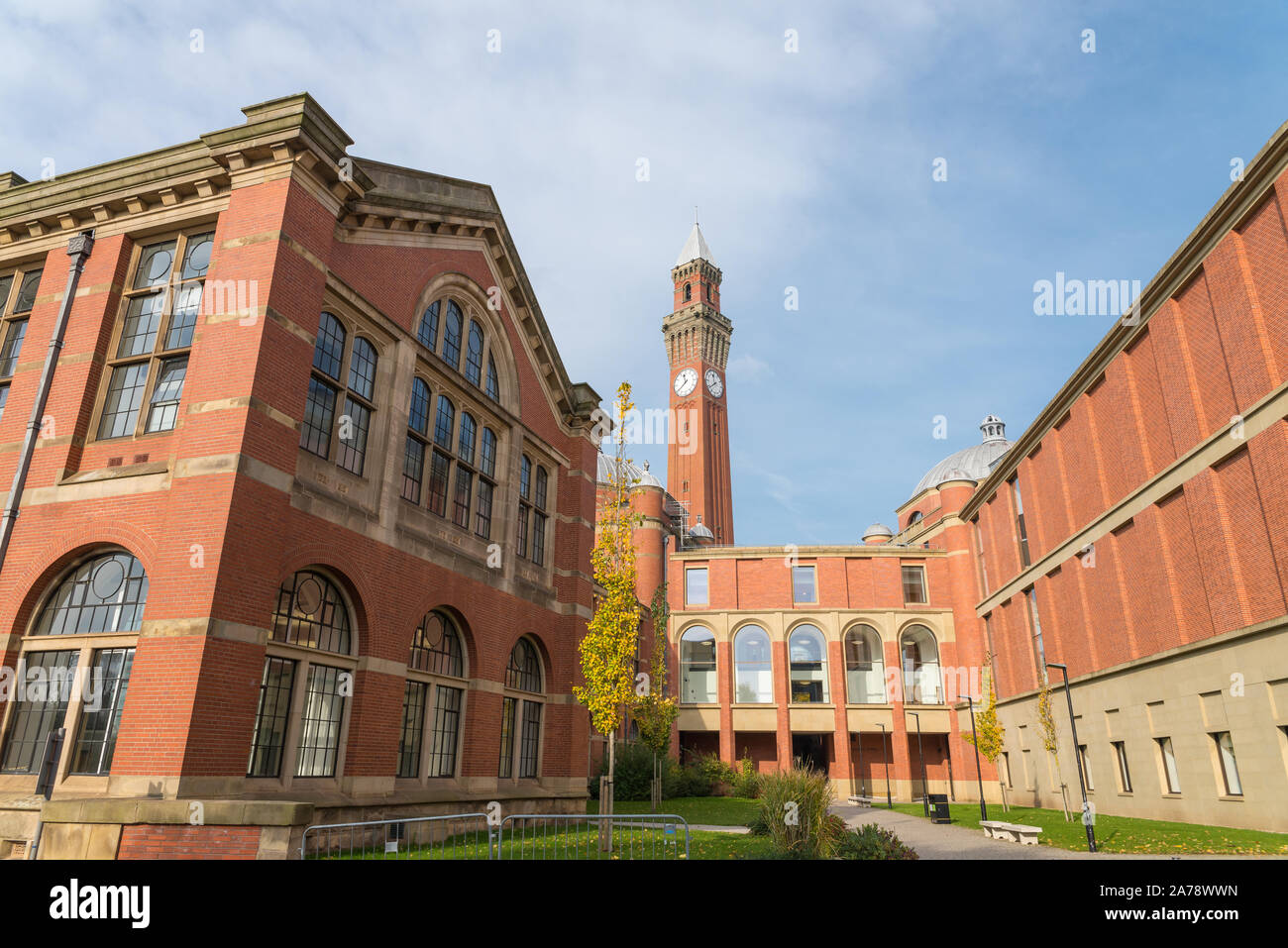 The Joseph Chamberlain Memorial Clock Tower or Old Joe at the ...
