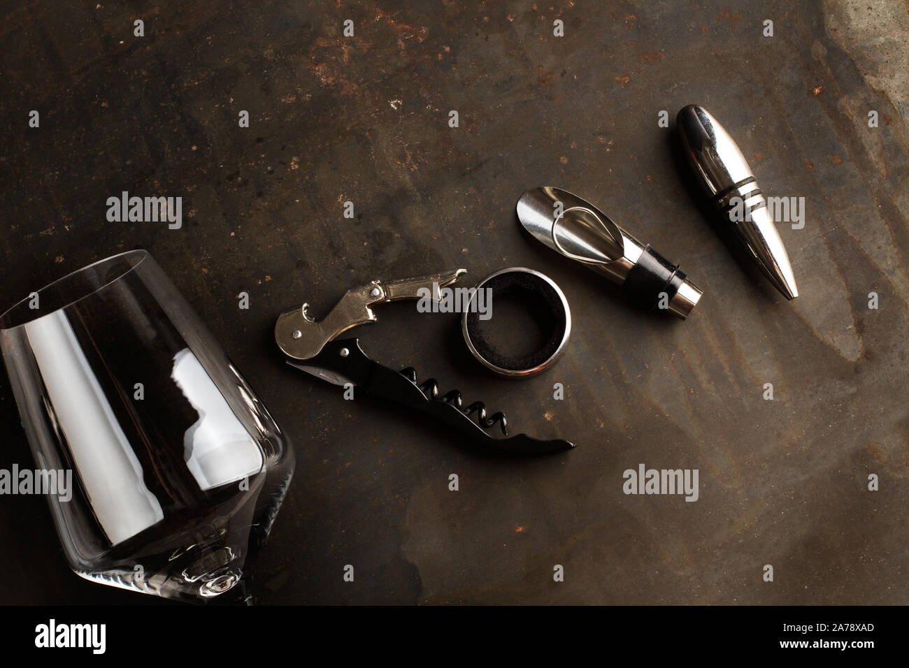Rusty glass table hi-res stock photography and images - Alamy