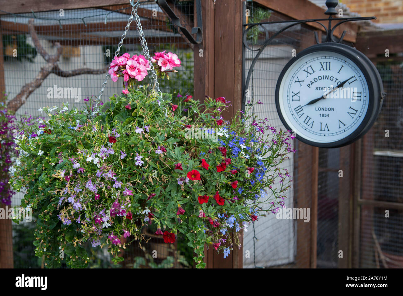Typical English Garden Stock Photo - Alamy