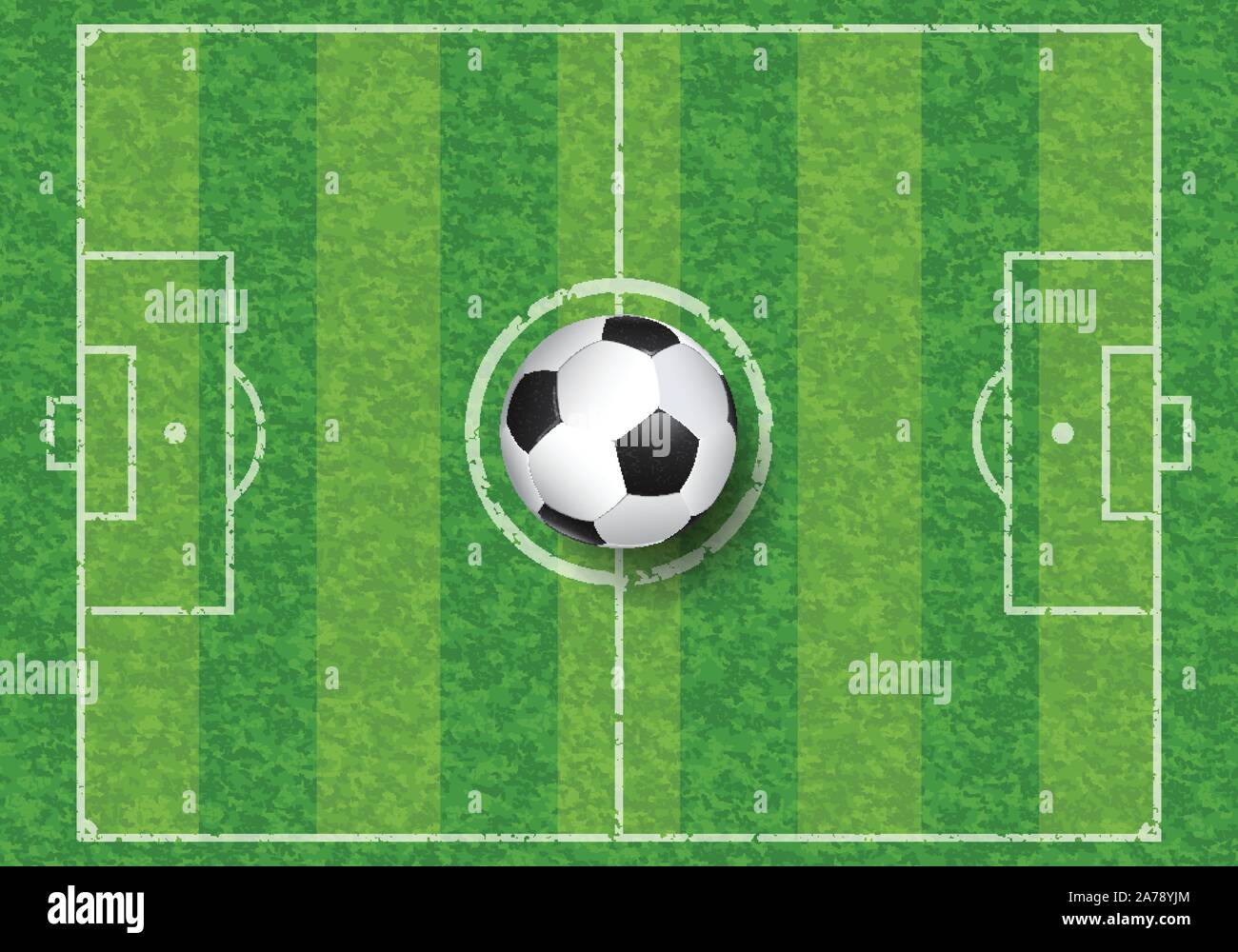 Empty outdoor football soccer stadium Stock Vector Images - Alamy