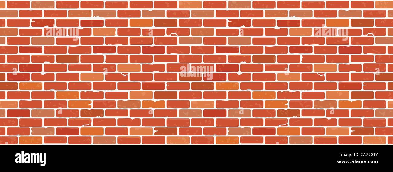 Seamless Brick Wall Texture Stock Vector Image & Art - Alamy