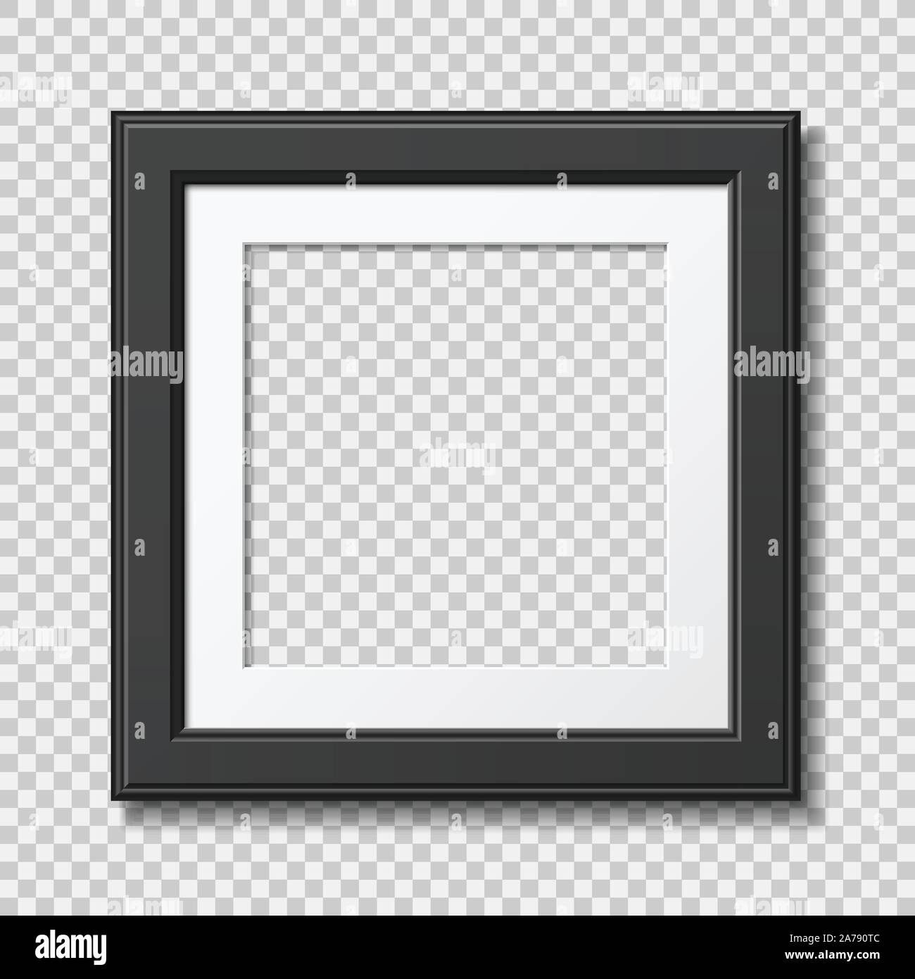 Square snapshot frame Stock Vector Images - Alamy