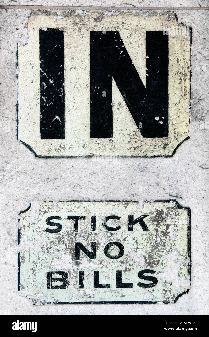 Architectural Signage High Resolution Stock Photography and Images - Alamy