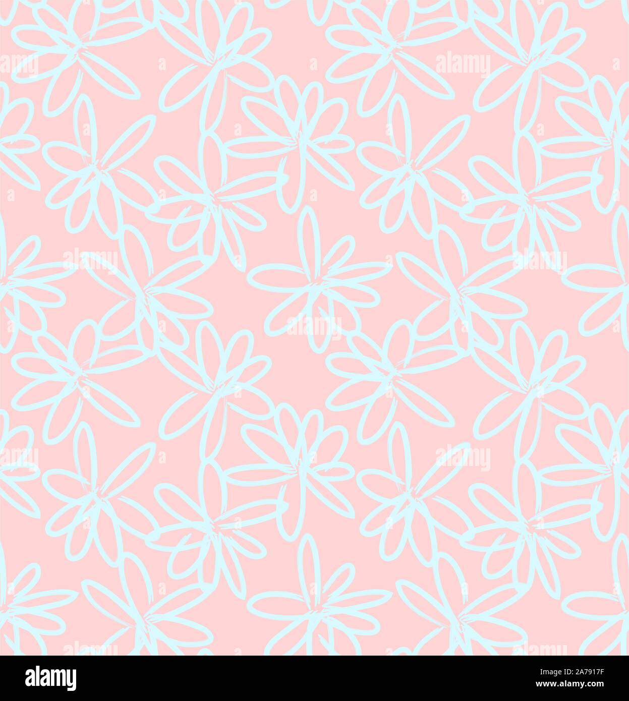 Abstract Colourful Brush Strokes Seamless Pattern in Vector - This is ...
