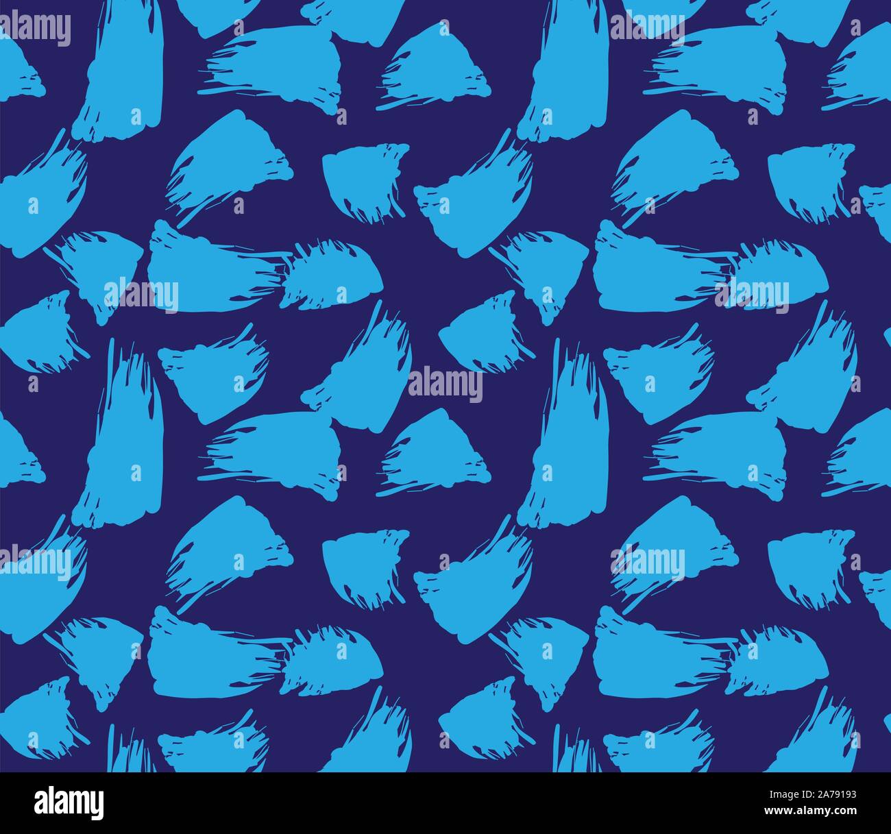 Abstract Colourful Brush Strokes Seamless Pattern in Vector - This is ...