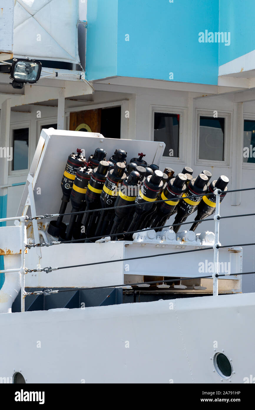 Canada, halifax. HMCS Sackville . Corvette. Warship. anti submarine ...