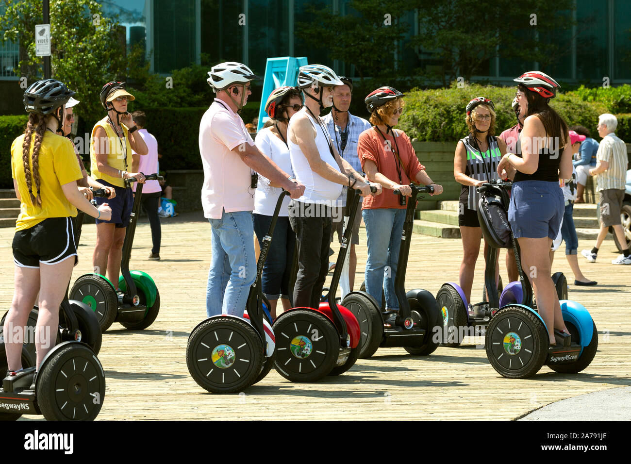 Tourists using segways hi-res stock photography and images - Alamy