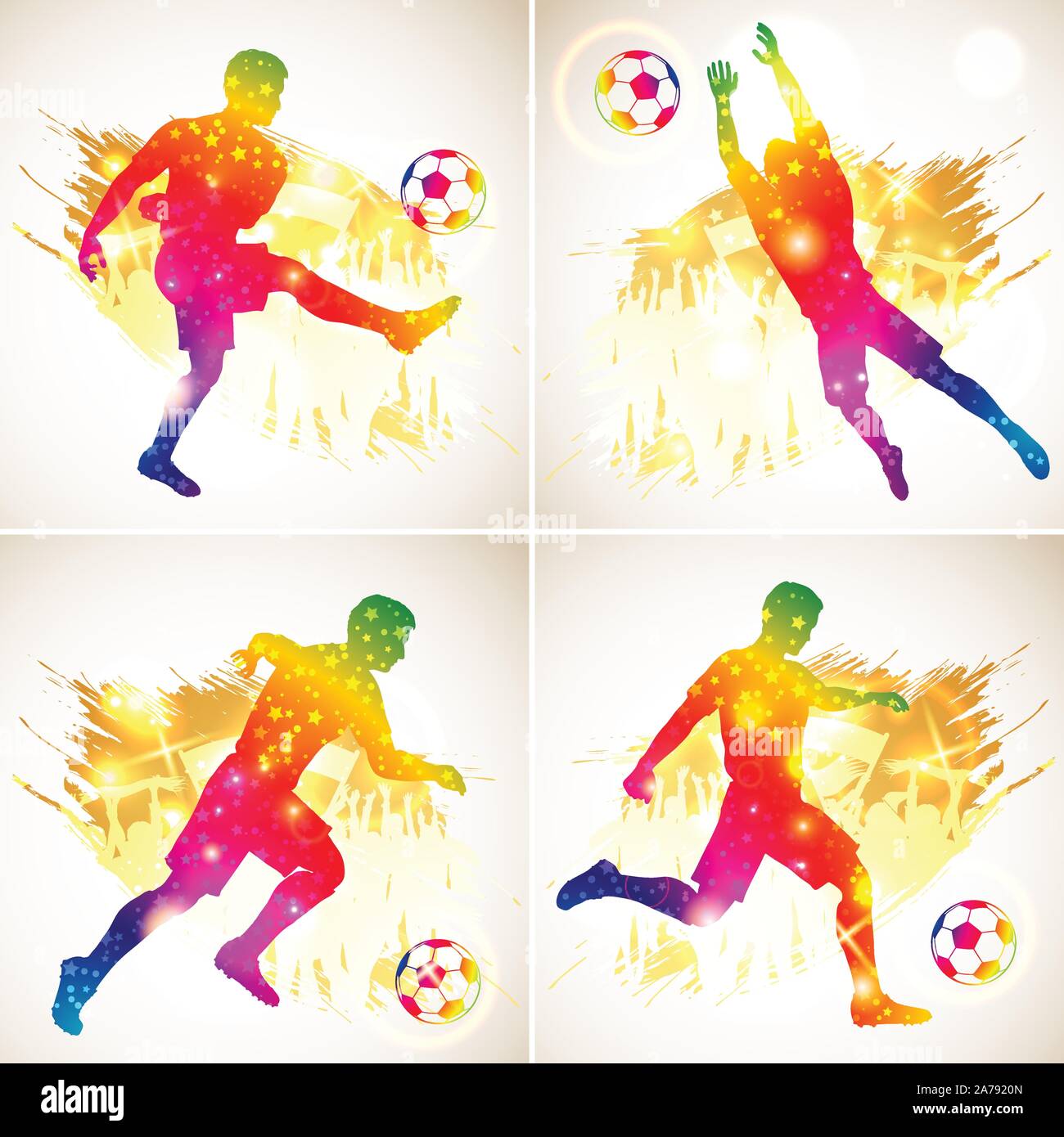 Players player footballer Stock Vector Images - Alamy