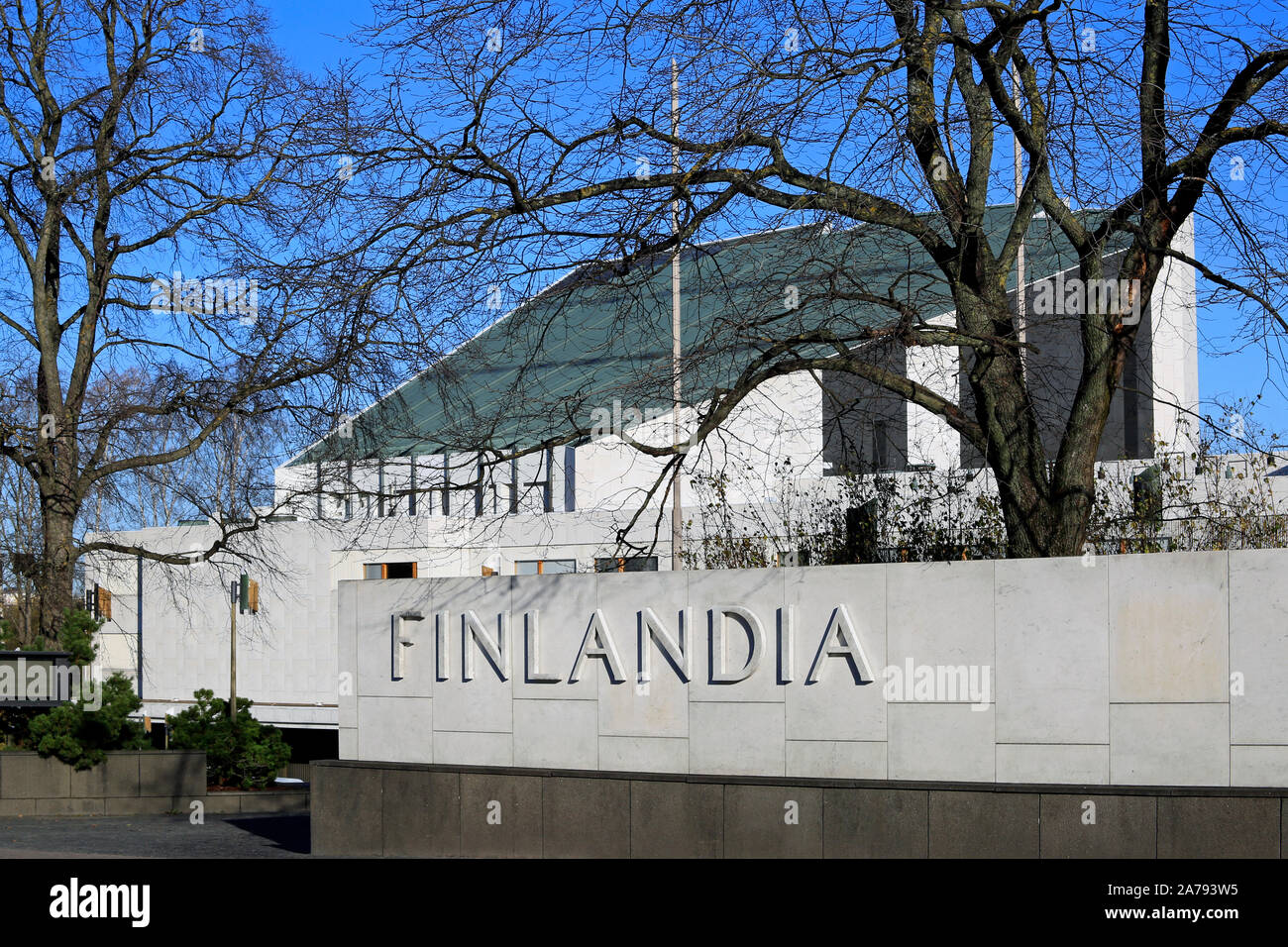 The Finlandia Hall, 1967-1971, is a congress and event venue in ...