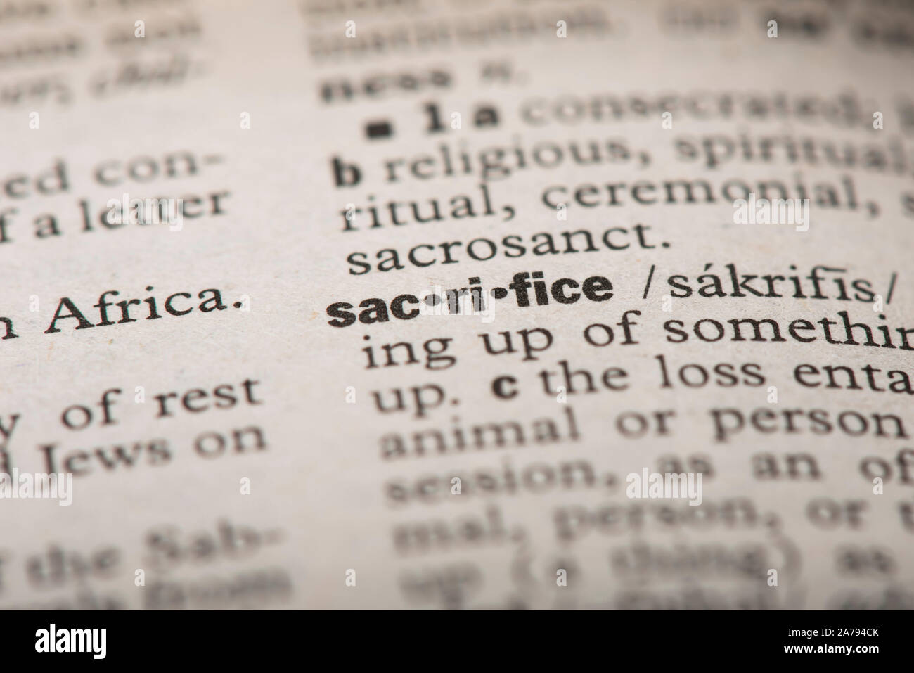 Definition word suffer in dictionary hi-res stock photography and ...