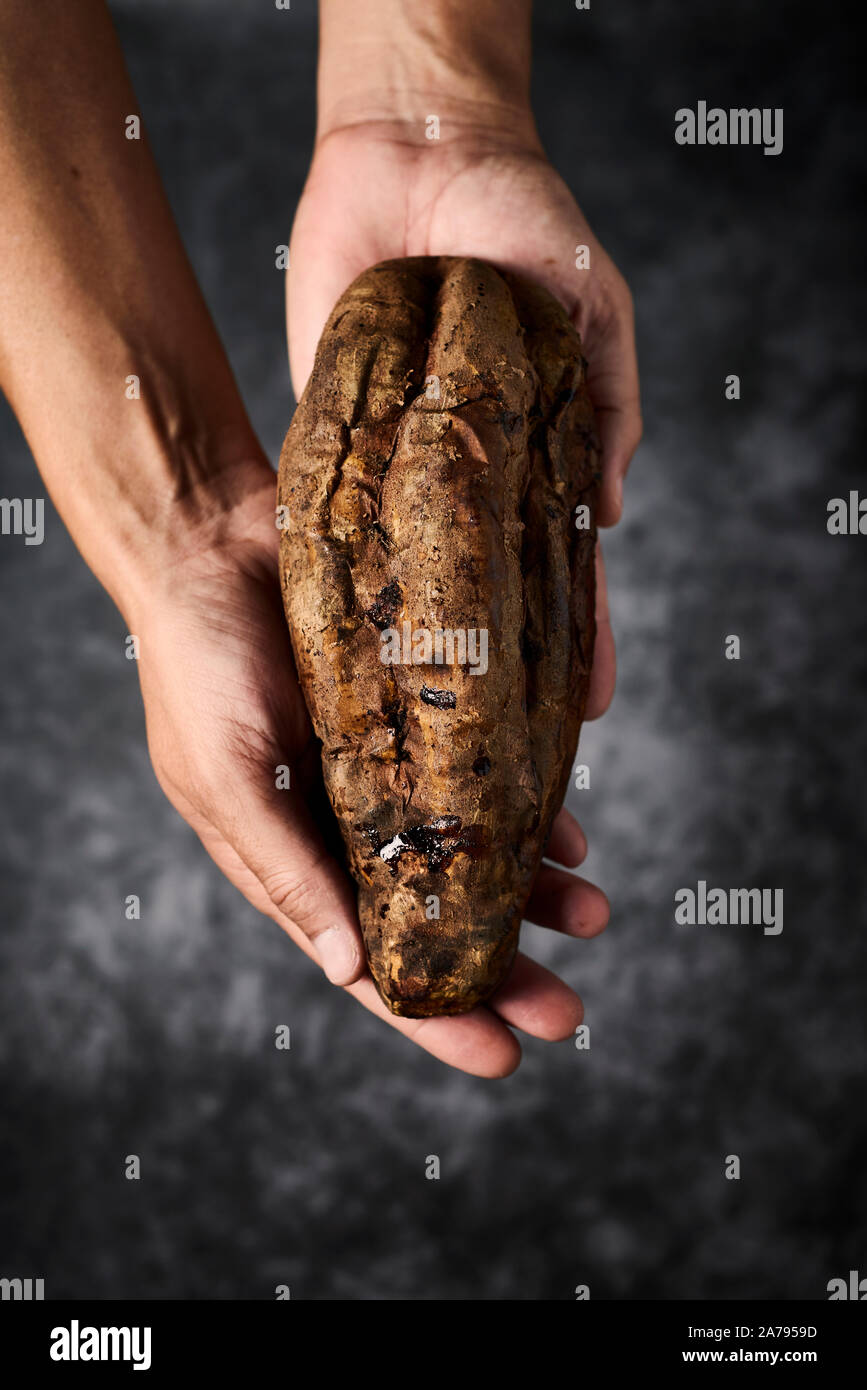 Roasted sweet potato man hi-res stock photography and images - Alamy