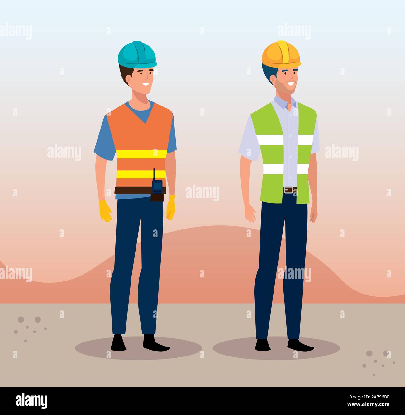 Engineer Uniform Stock Vector Images - Alamy