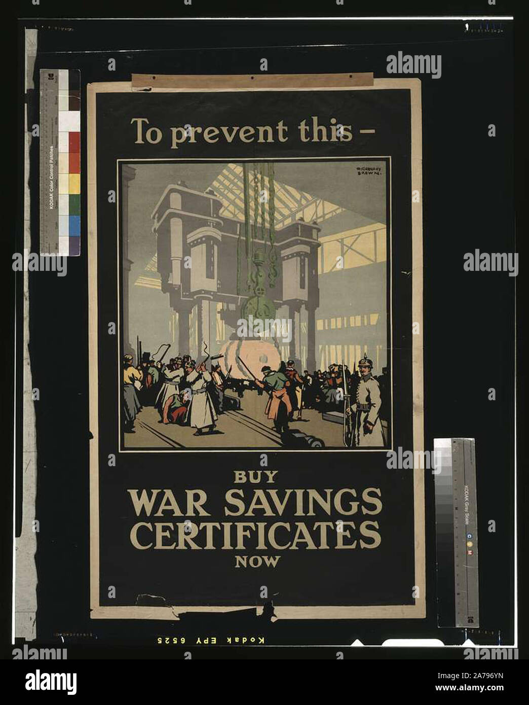 vintage army recruitment poster or propaganda poster for WWI Stock ...