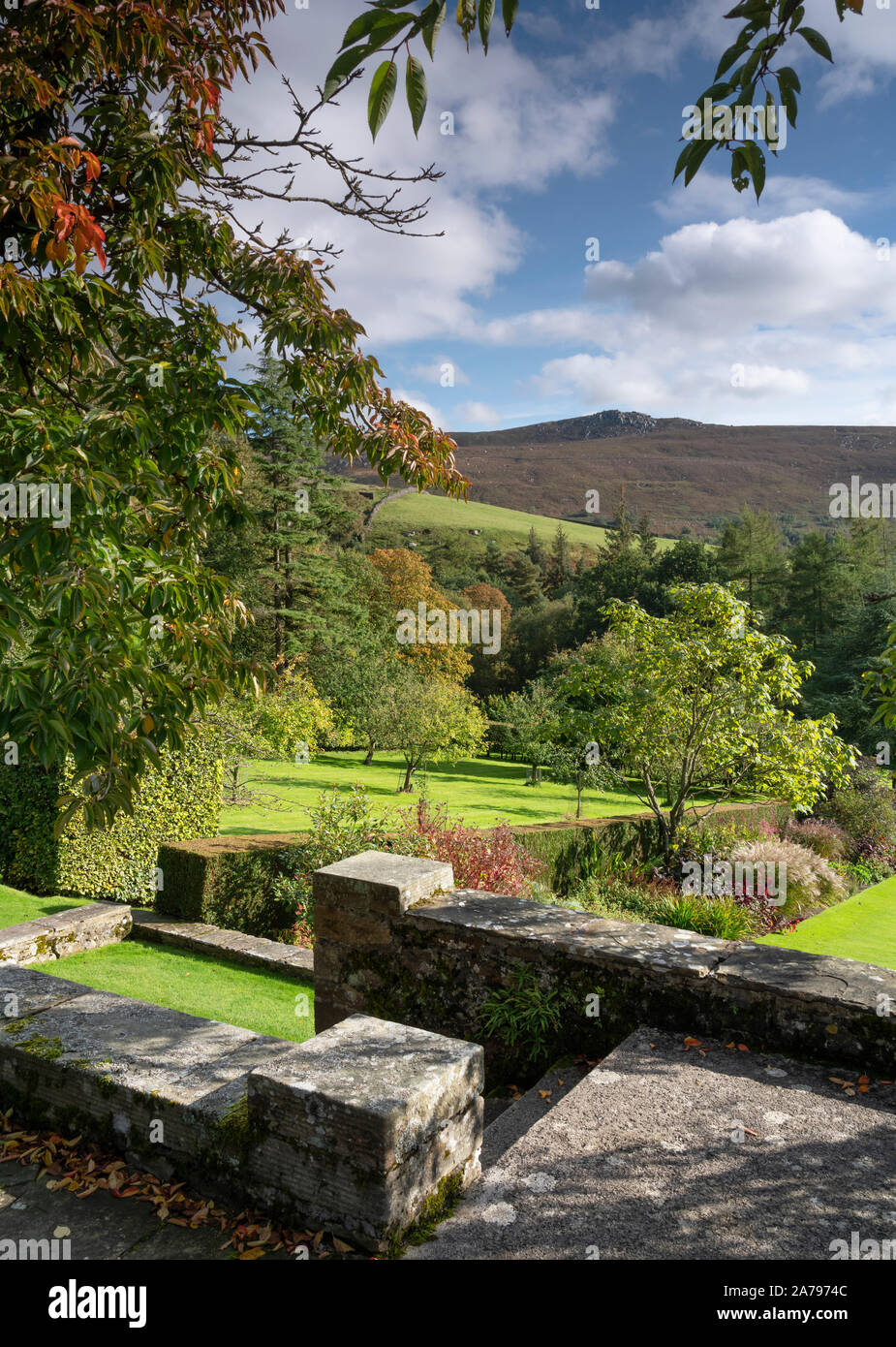 Parcevall Hall and hillside garden, a Grade 2 listed Hall at Skyreholme ...