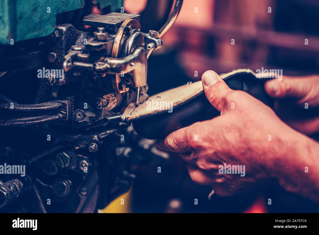 Shoe factory worker making hi-res stock photography and images - Alamy