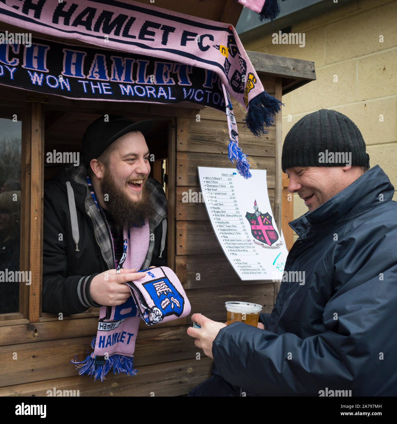 Dulwich hamlet fans hi-res stock photography and images - Alamy