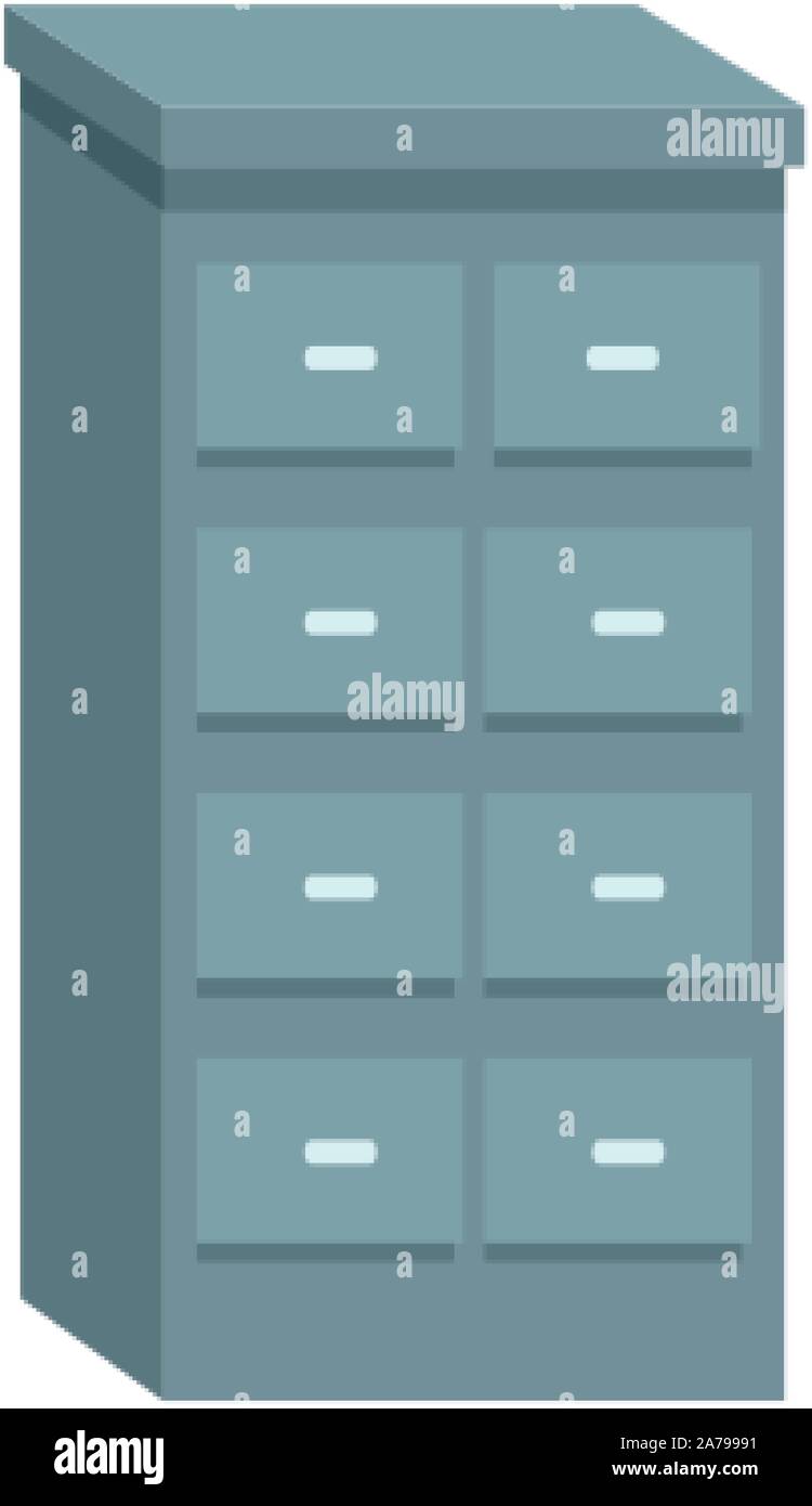 Wooden Four Drawer Rack icon Stock Vector Image & Art - Alamy
