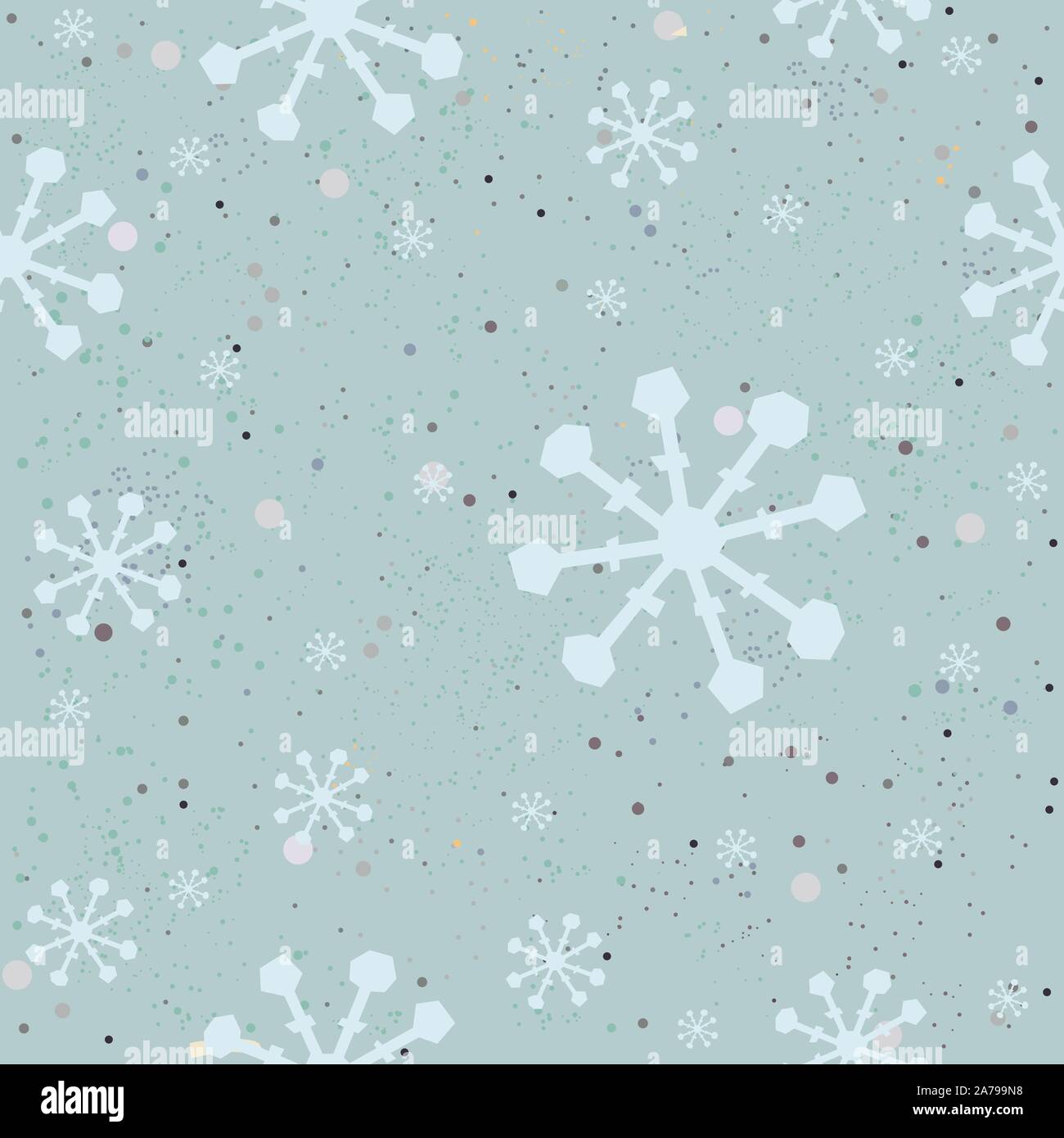 Winter Seamless Pattern. Vector Illustration Stock Vector Image & Art ...
