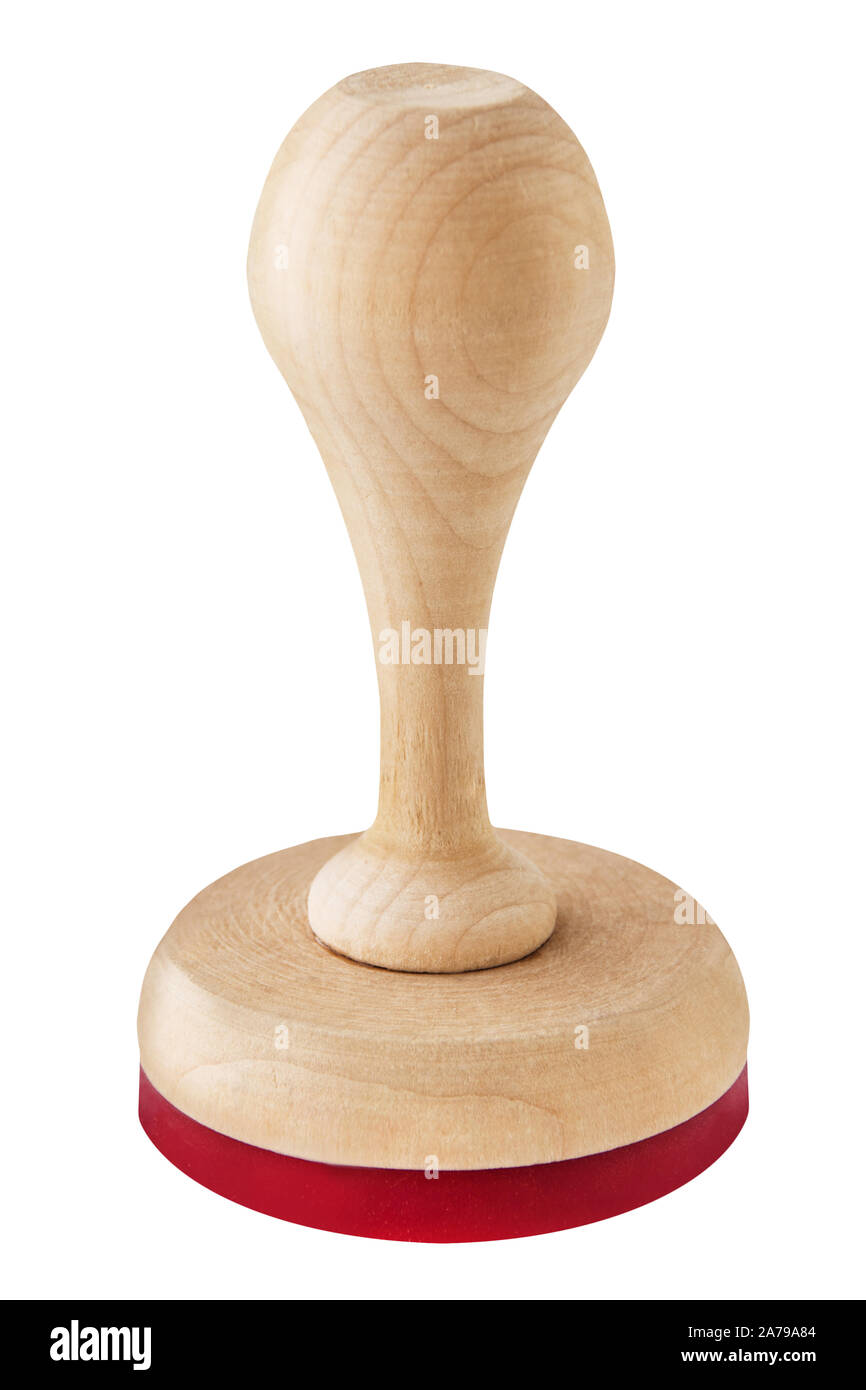 Round Stamp white background Stock Photo - Alamy