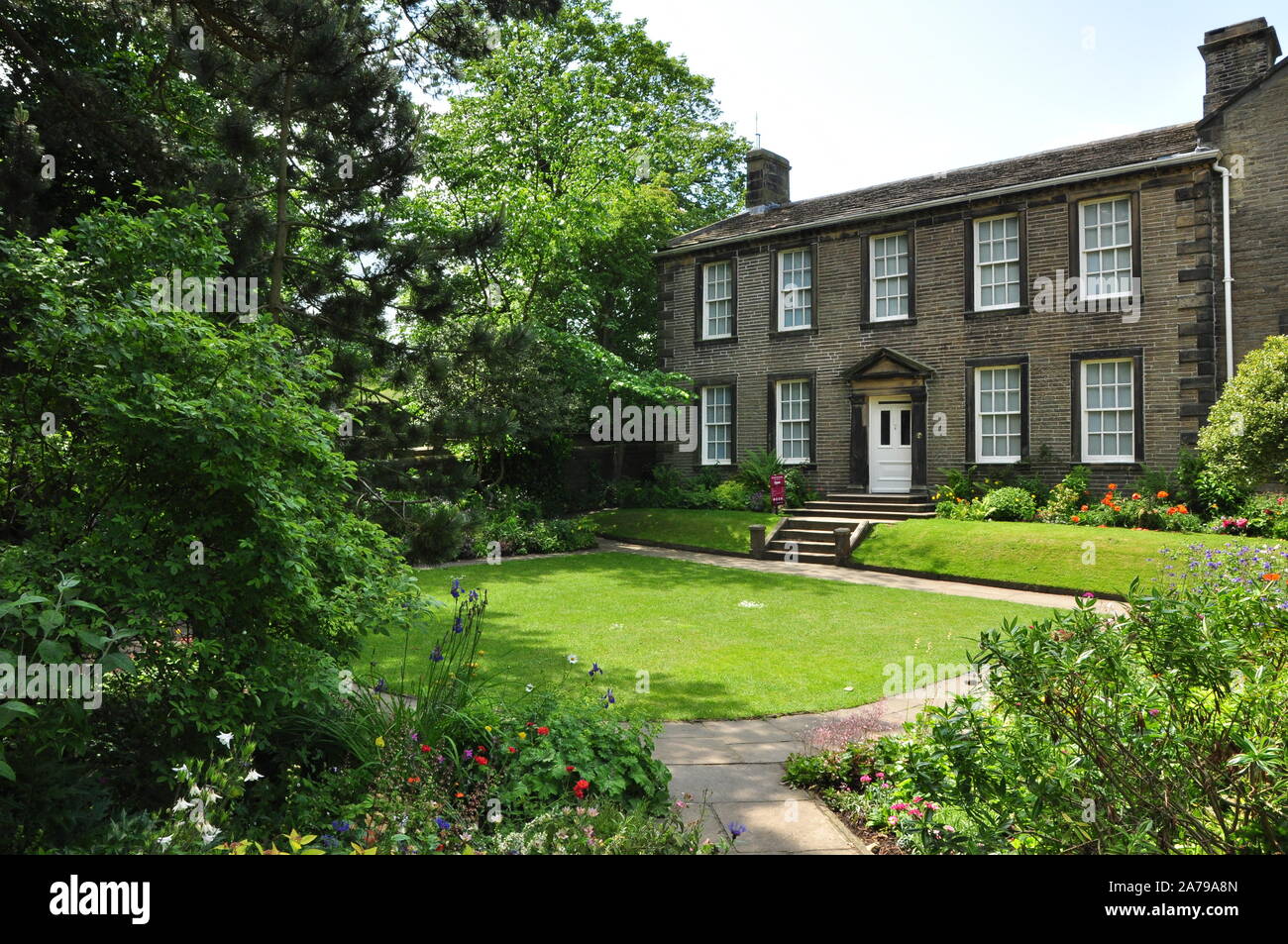 Haworth Parsonage museum, Bronte country, Yorkshire Stock Photo - Alamy
