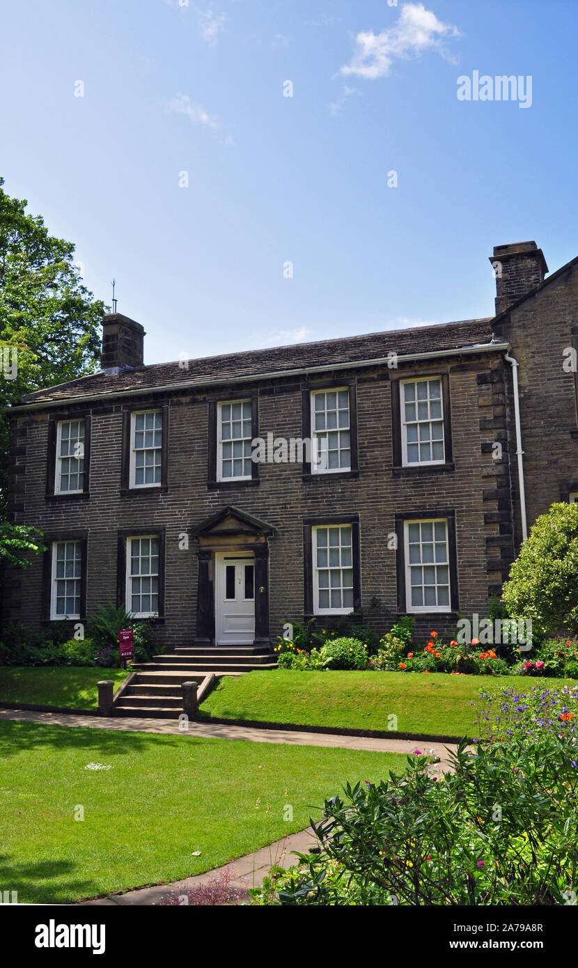 Haworth Parsonage museum, Bronte country, Yorkshire Stock Photo - Alamy