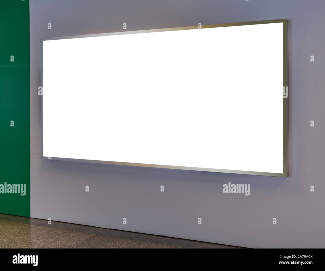 Blank poster on wall urban hi-res stock photography and images - Alamy