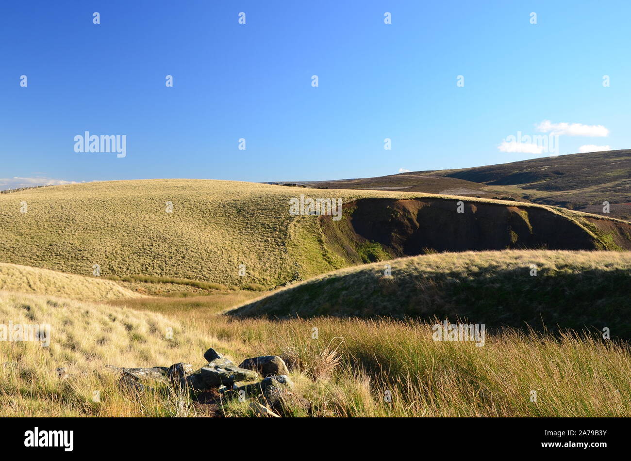 Haworth moor in Autumn, Bronte country, Yorkshire Stock Photo - Alamy