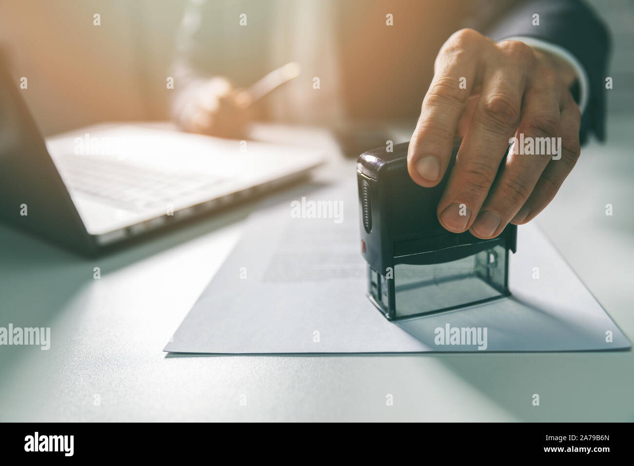 Businessman stamp hi-res stock photography and images - Alamy