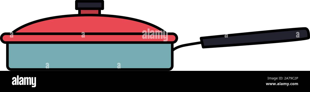 pan icon, kitchen utensils design Stock Vector Image & Art - Alamy