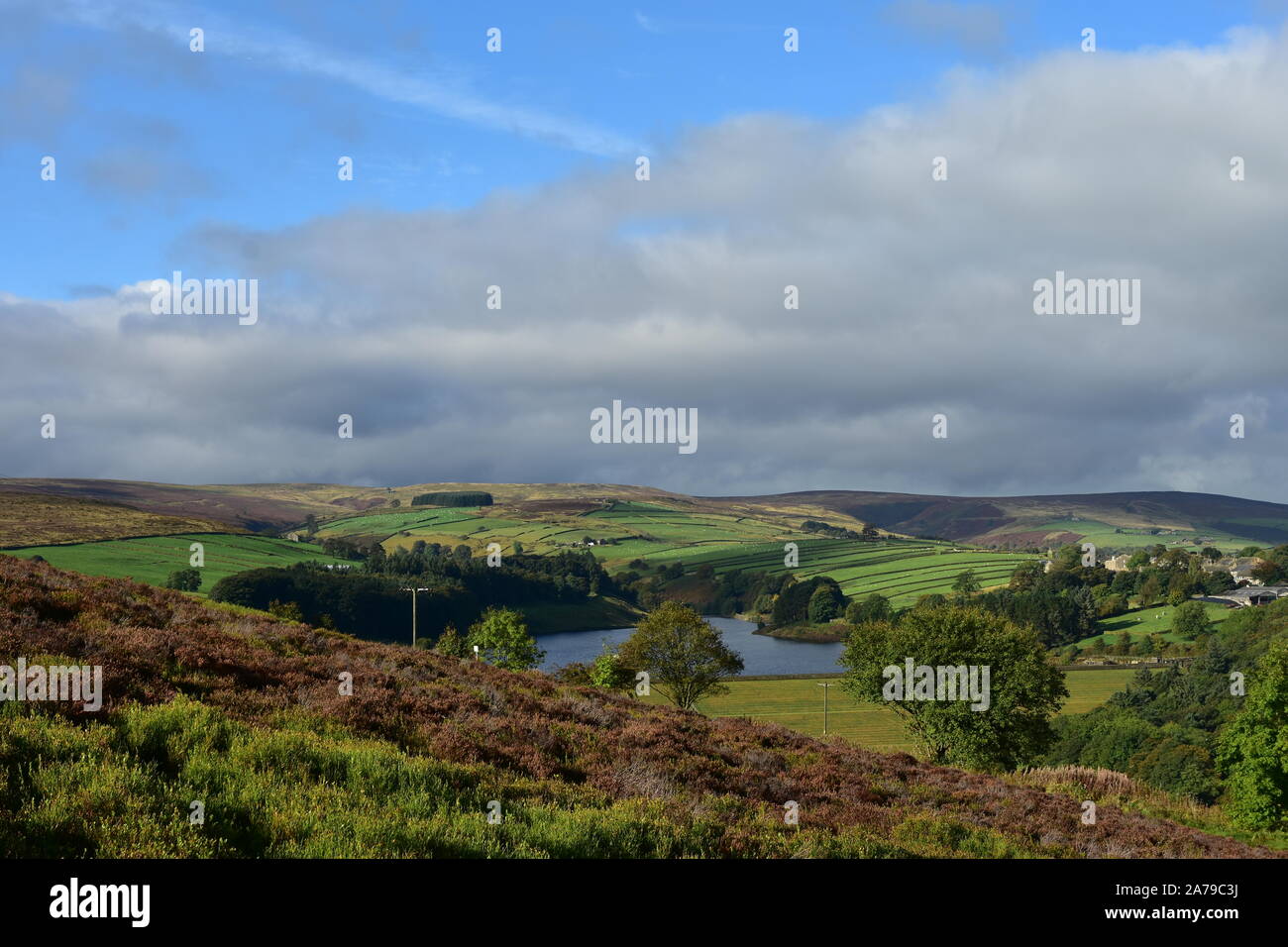 Autumn, Haworth countryside, Bronte Country Stock Photo - Alamy